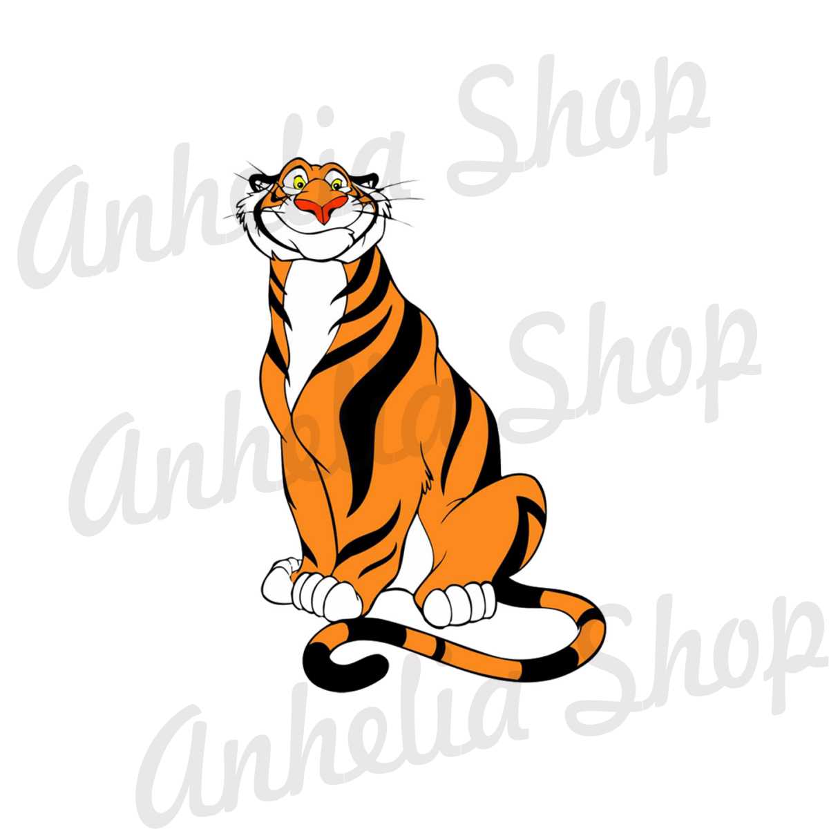 Rajah The Aladdin Tiger Disney Cartoon Aladdin PNG - Inspire Uplift