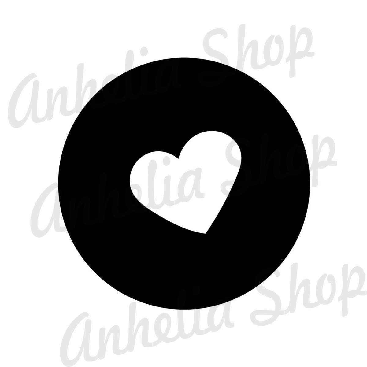 Alice In Wonderland Heart Coffee Symbol Icon SVG | Inspire Uplift