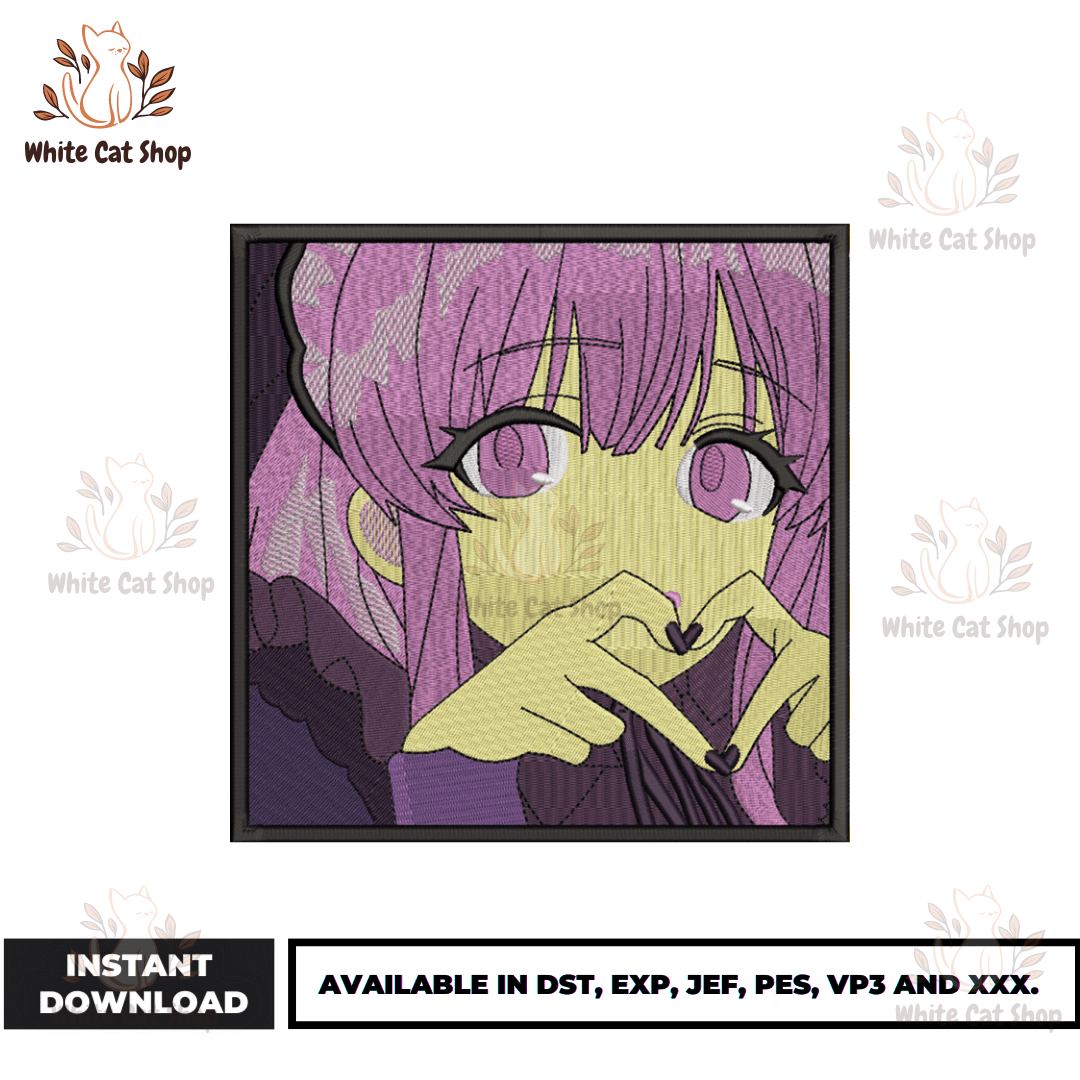 Anime Embroidery Design - Vintage Studio 666 | Inspire Uplift