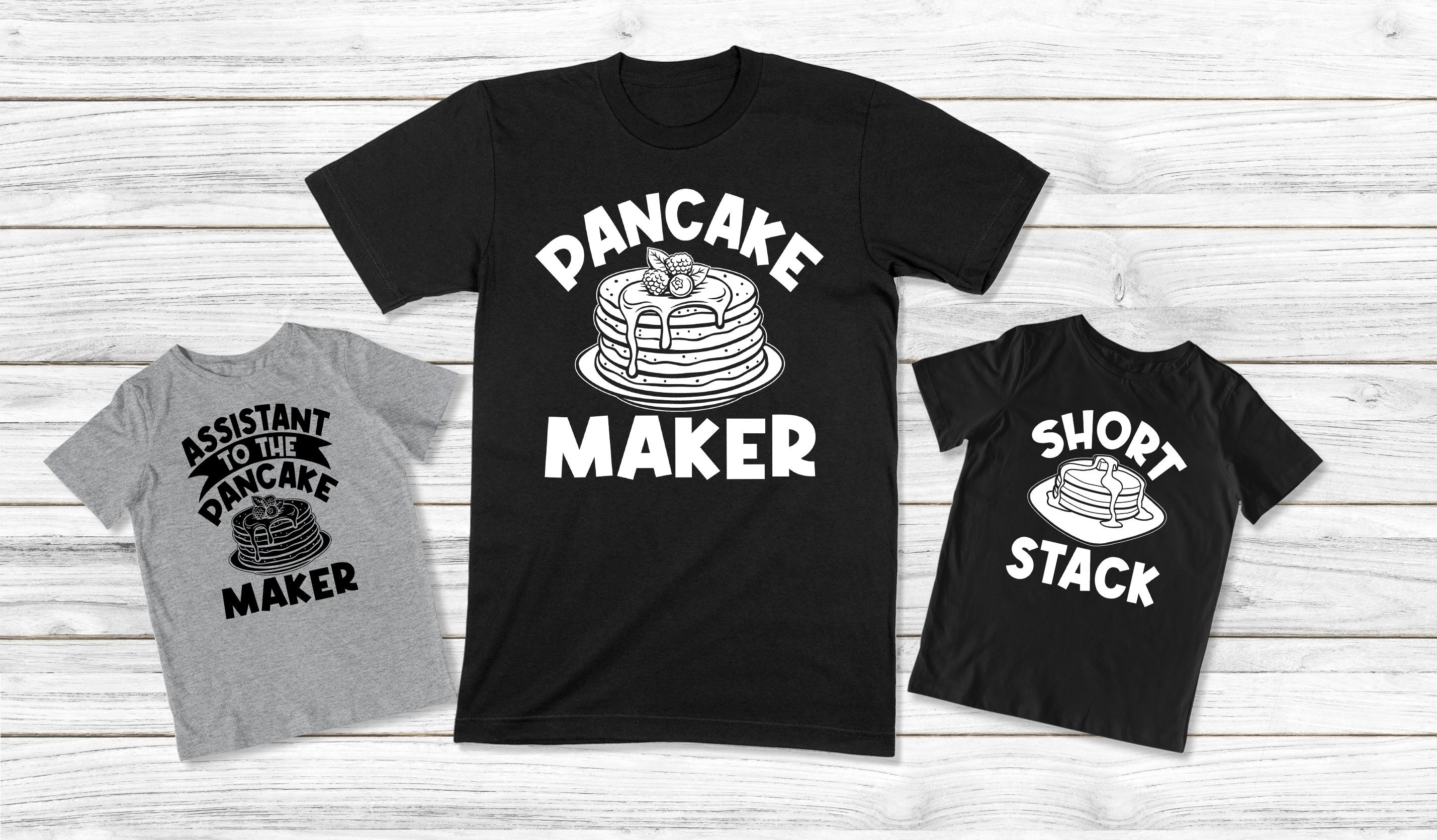 Daddy And Me Matching Shirts, Pancake Maker Shirt, Funny Dad | Inspire ...