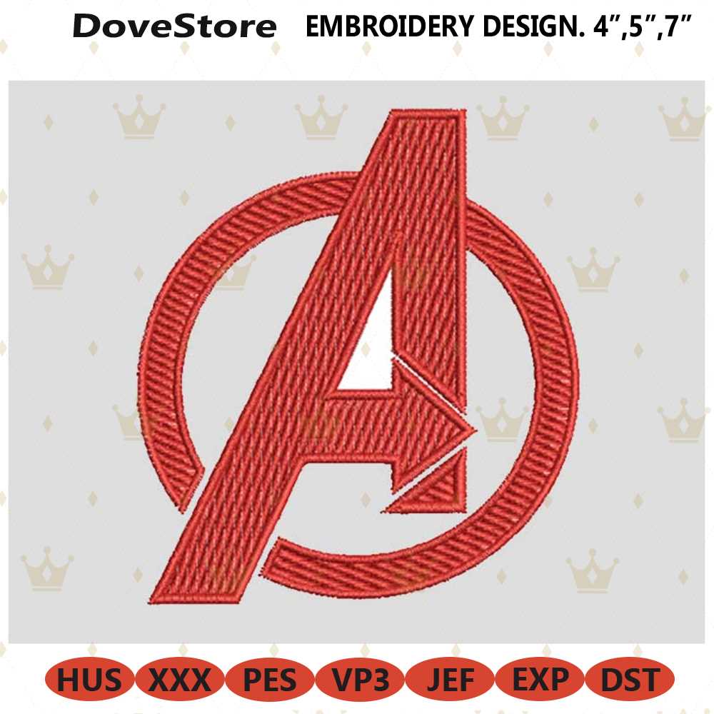avengers embroidery - Inspire Uplift