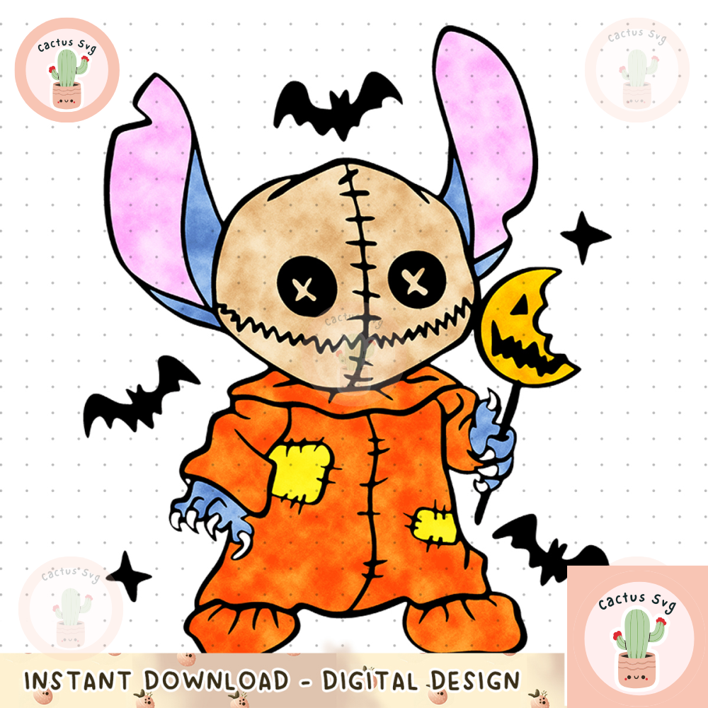 Stitch Horror Halloween, disney stitch png, halloween png, S - Inspire ...