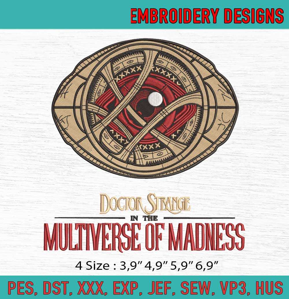 Doctor Strange In The Multiverse Of Madness Machine Embroide - Inspire ...