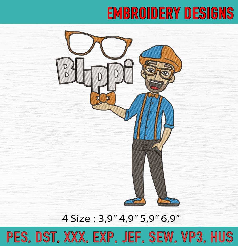 Blippi Character Glasses Comedy Educational Children Kids Ma - Inspire ...