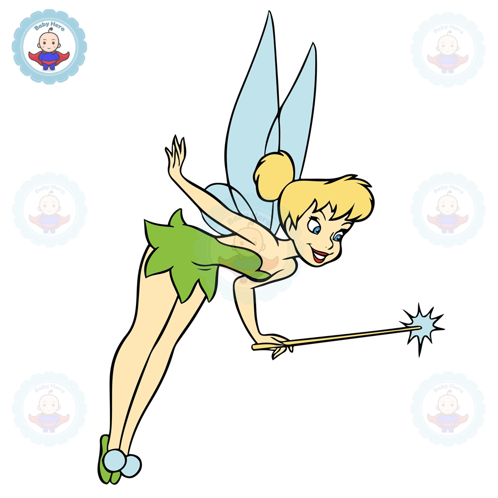Tinkerbell svg cut file, tinkerbell silhouette svg, tinkerbe | Inspire ...