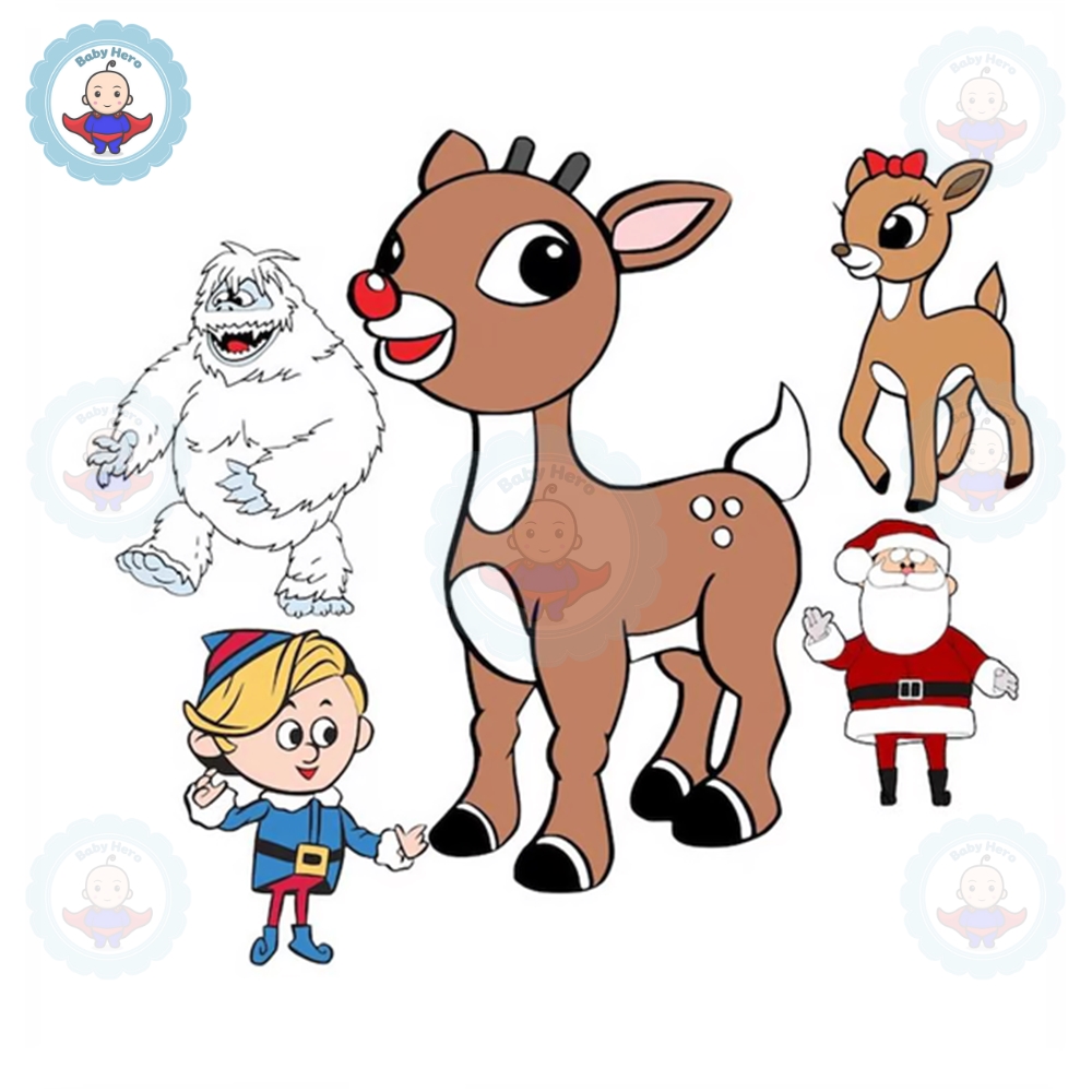 Rudolphs svg, rudolph svg, rudolf the red nosed reindeer svg - Inspire ...