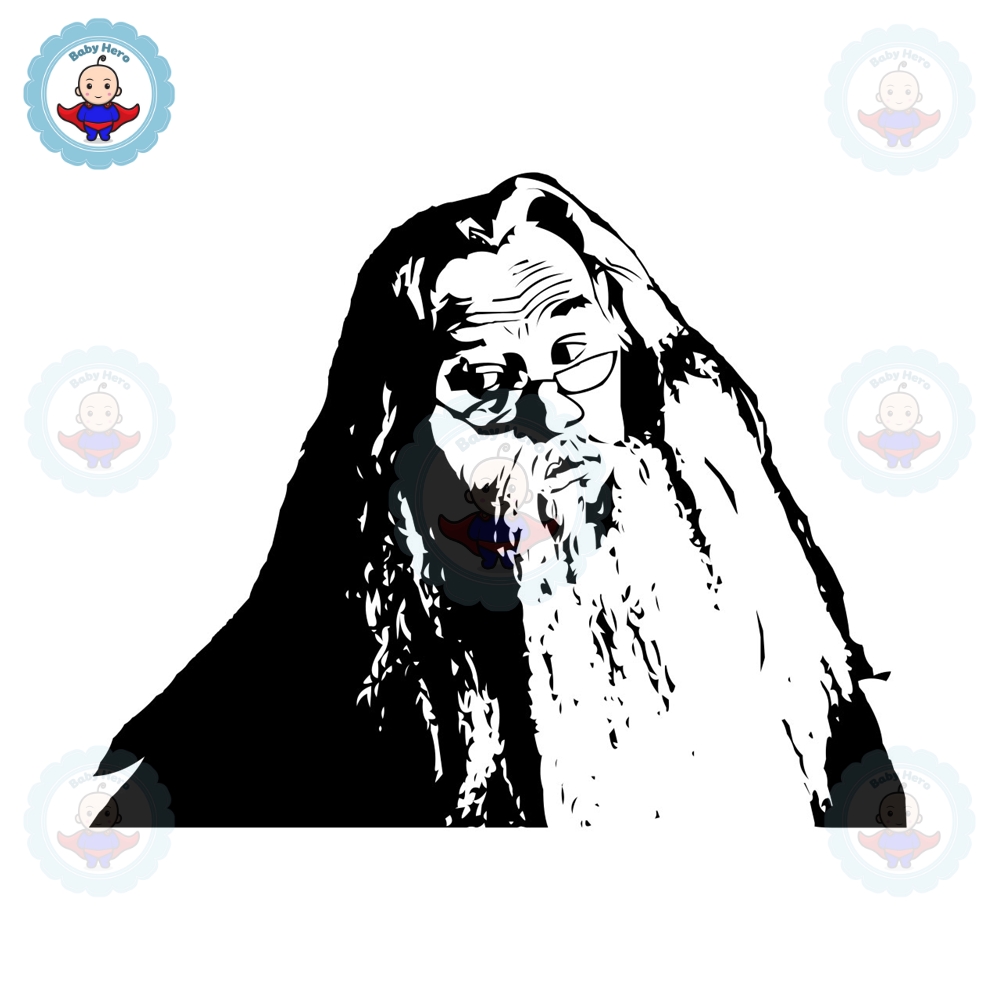 Professor Albus Dumbledore Harry Potter Movie SVG Vector Cut | Inspire ...