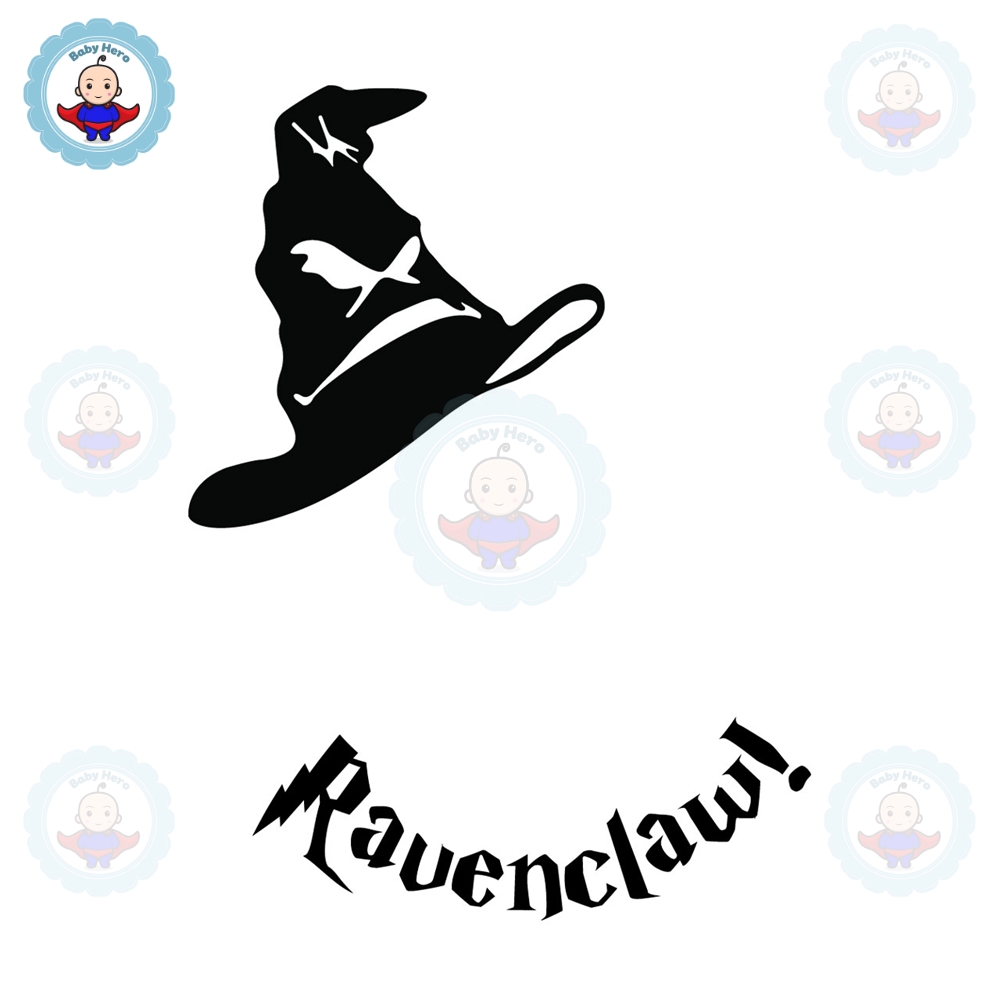 Ravenclaw Harry Potter Black Sorting Magic Hat SVG | Inspire Uplift
