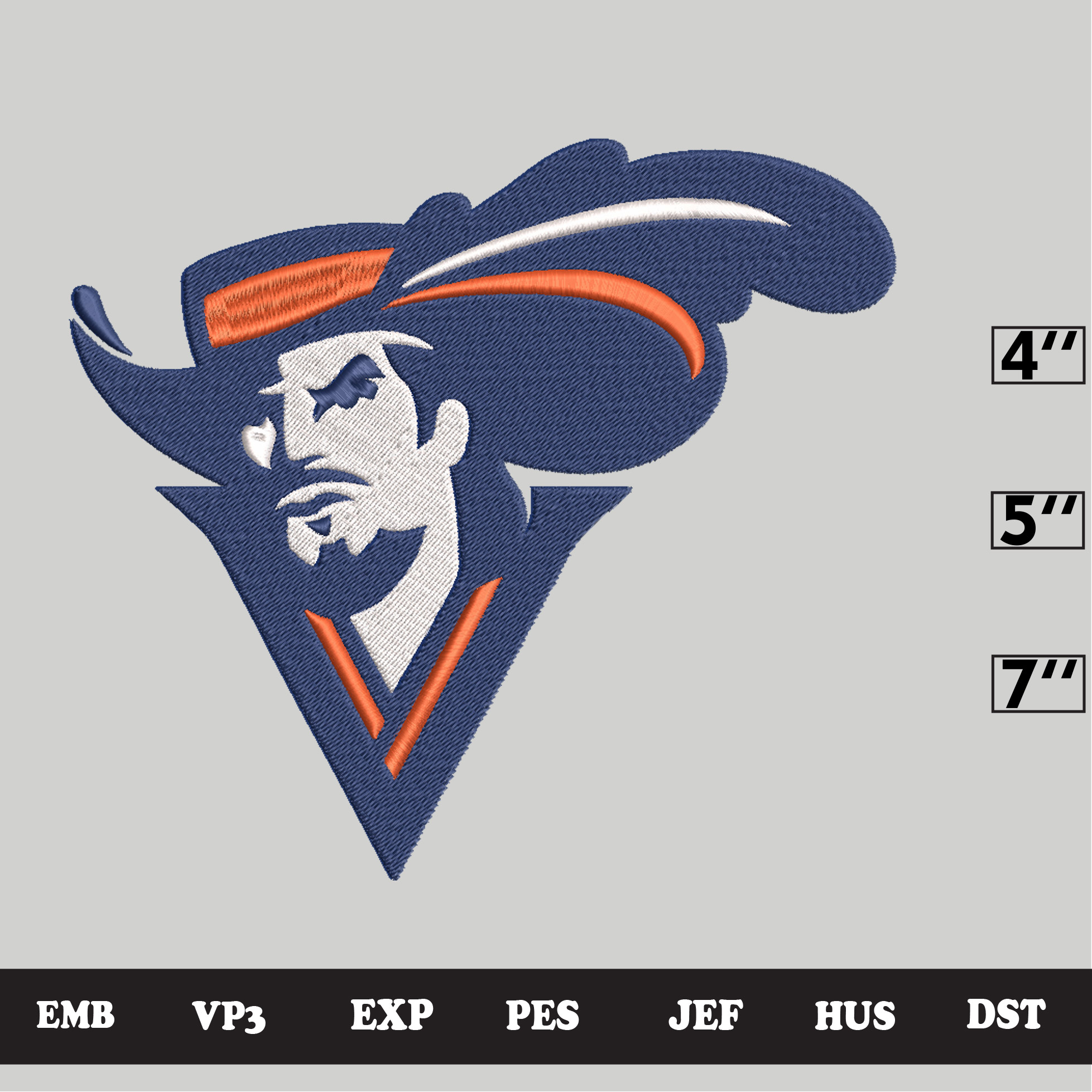 NCAAF Virginia Teams Embroidery Designs, Machine Embroidery | Inspire ...