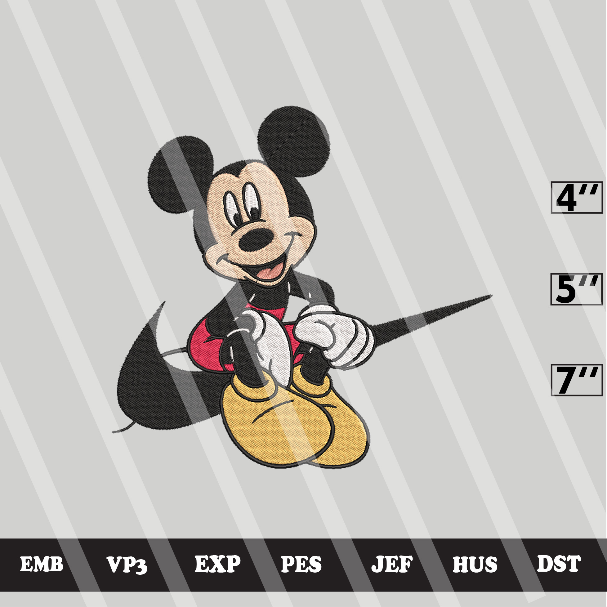 Mickey Mouse Ni.ke Embroidery Designs, Mickey Mouse Machine | Inspire Uplift