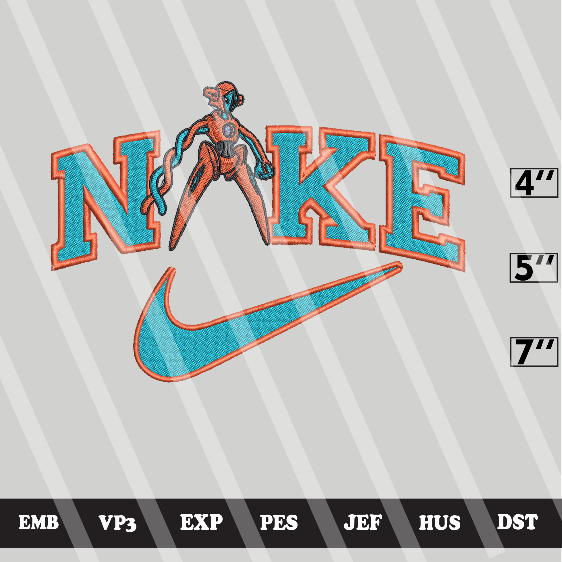 Nik.e Pokemon Deoxys Embroidery Designs , Pokemon Machine Em | Inspire ...