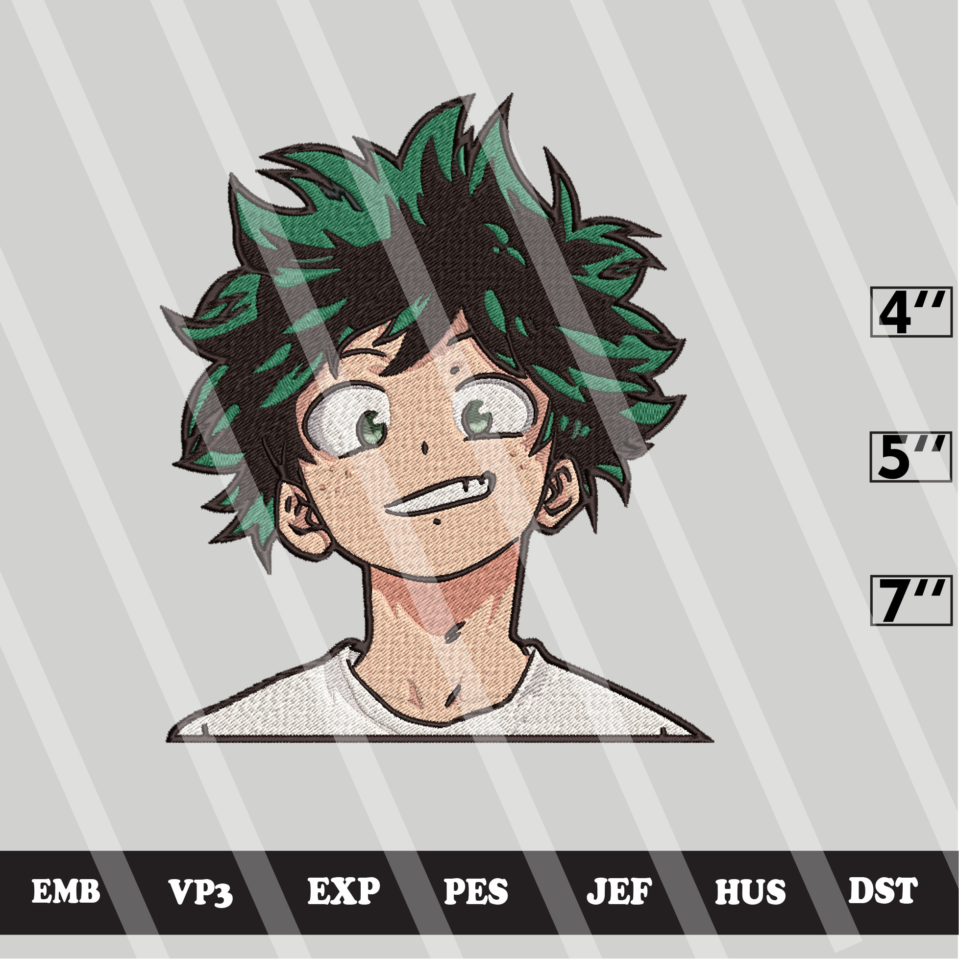 izuku midoriya svg - Inspire Uplift