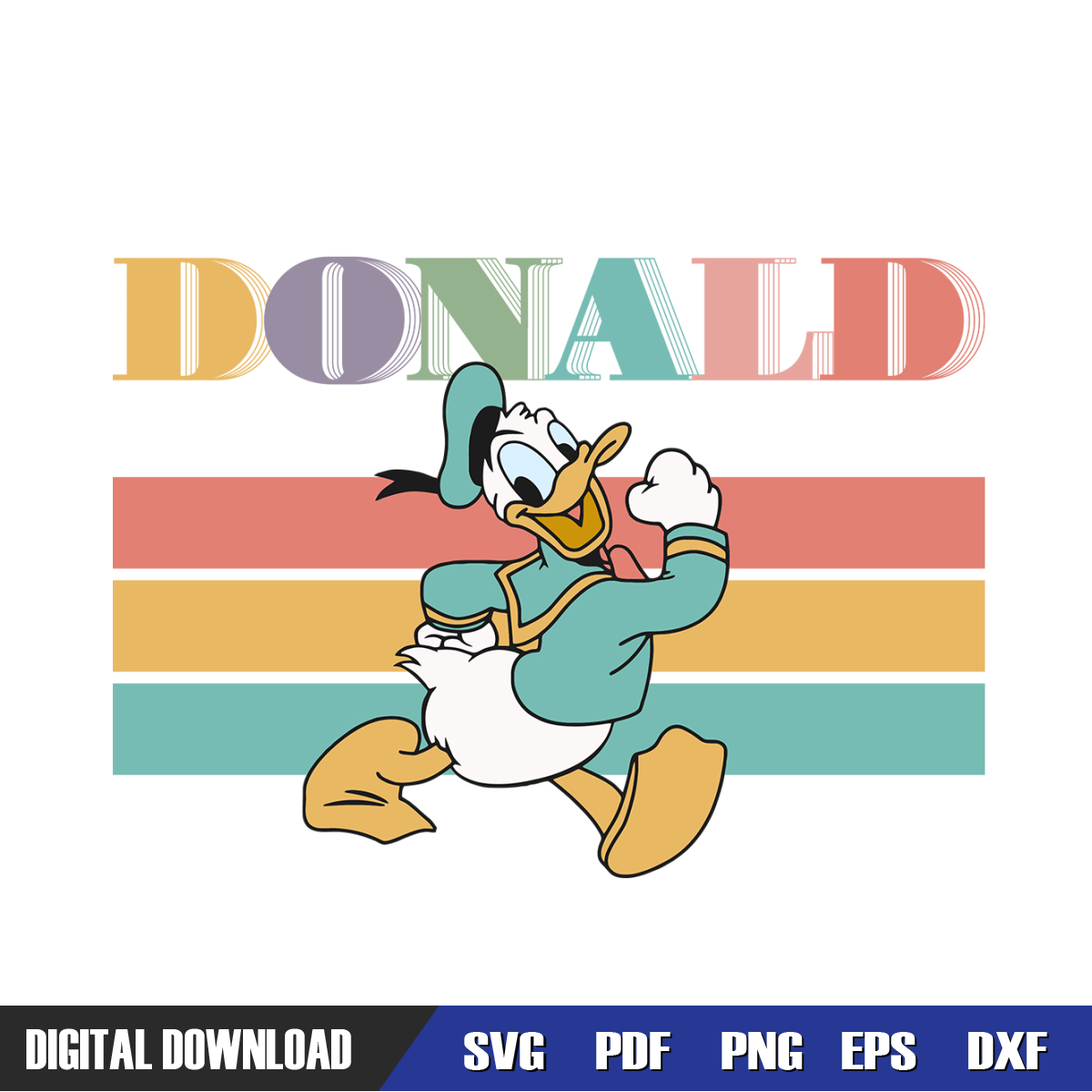 Character Duck Donal Disney Svg, Disney Svg ,Disney Mickey S | Inspire ...