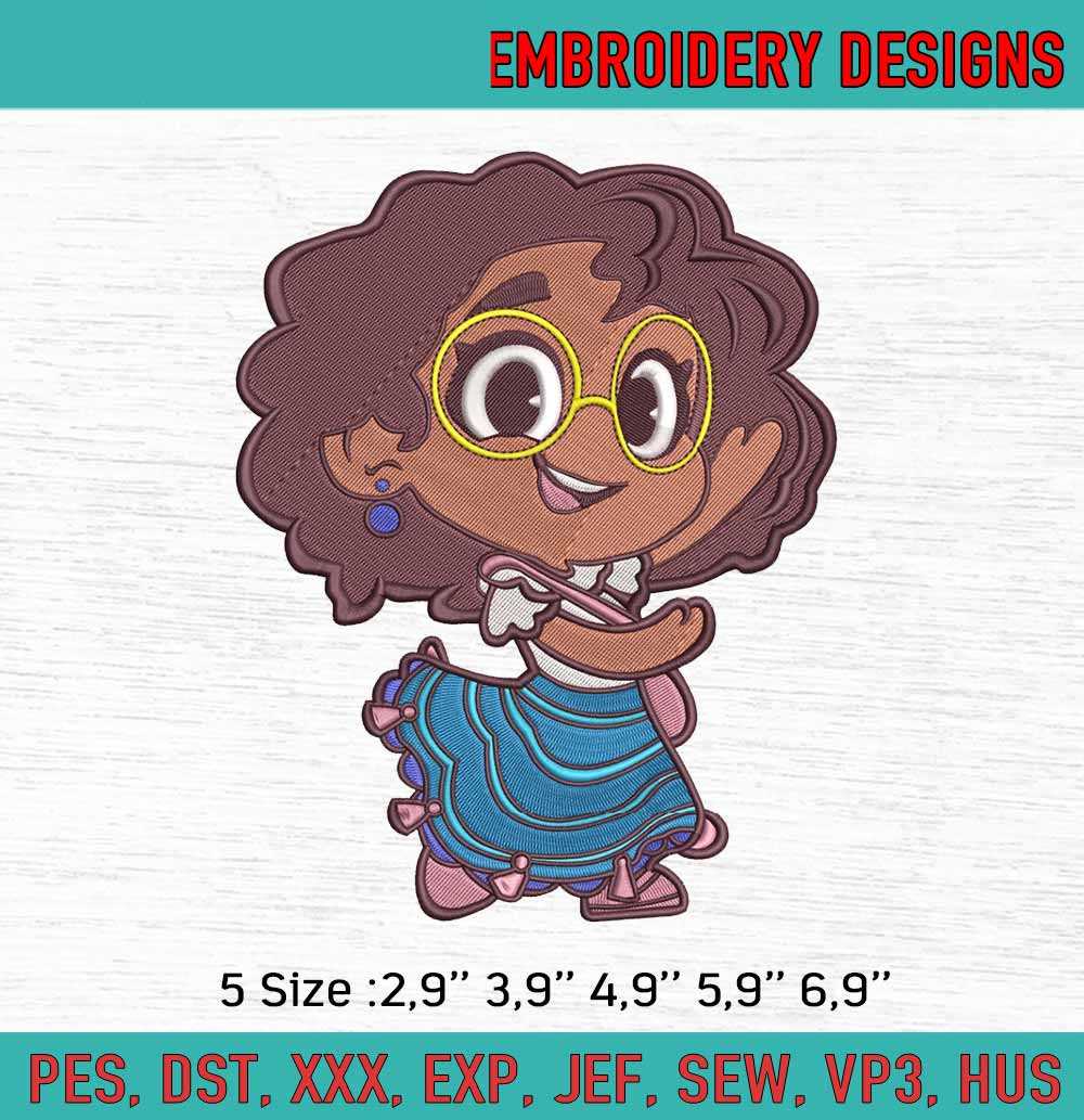Disney Encanto Mirabel Madrigal Machine Embroidery Digitizin - Inspire ...