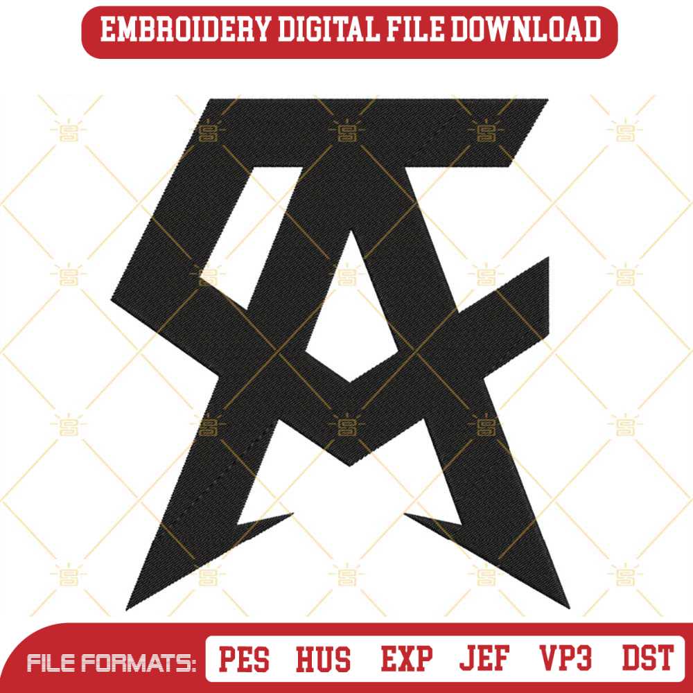 Canelo Alvarez Logo Embroidery Design Files - Inspire Uplift