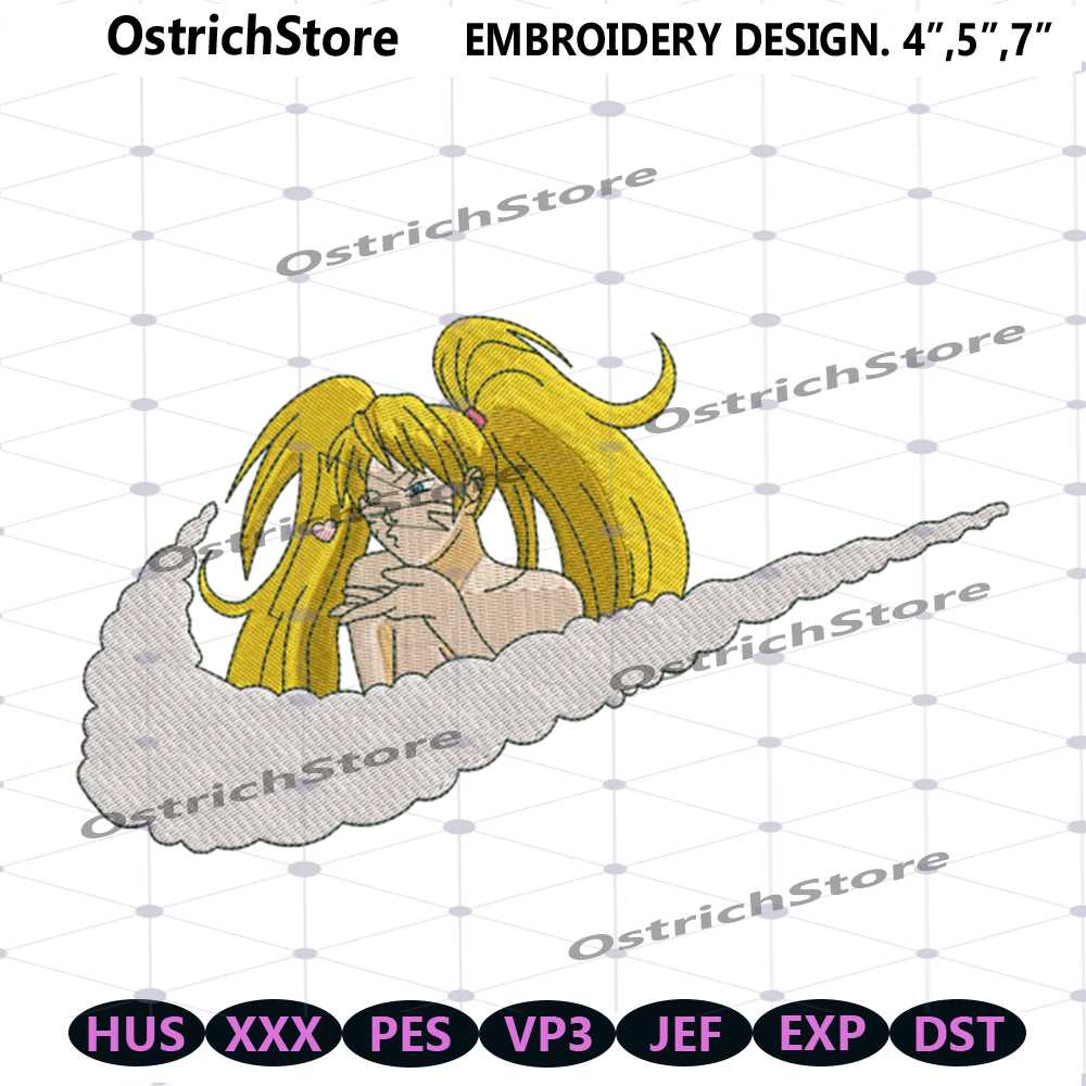 Nike Cloud x Naruto Jutsu Logo Embroidery Design - Inspire Uplift