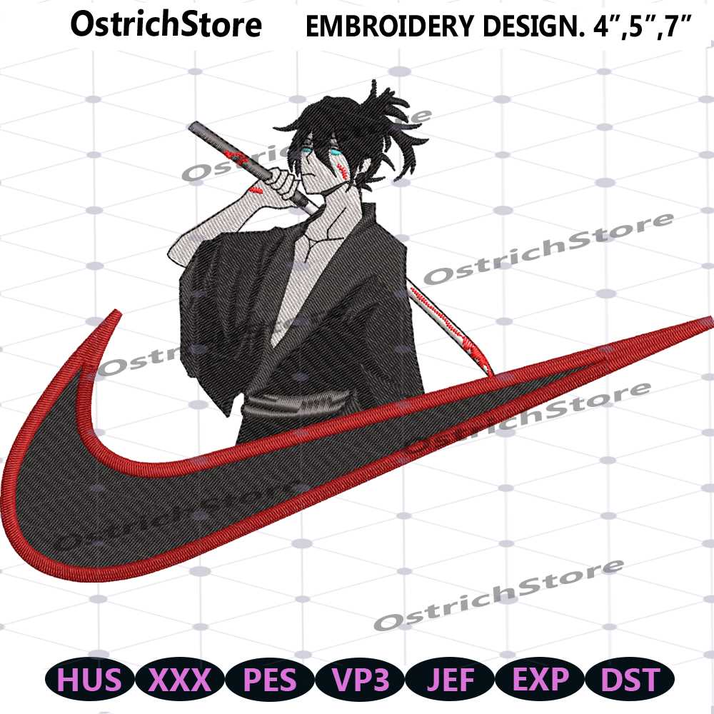 YATO NORAGAMI Nike Embroidery Design Noragami Anime Embroide - Inspire ...