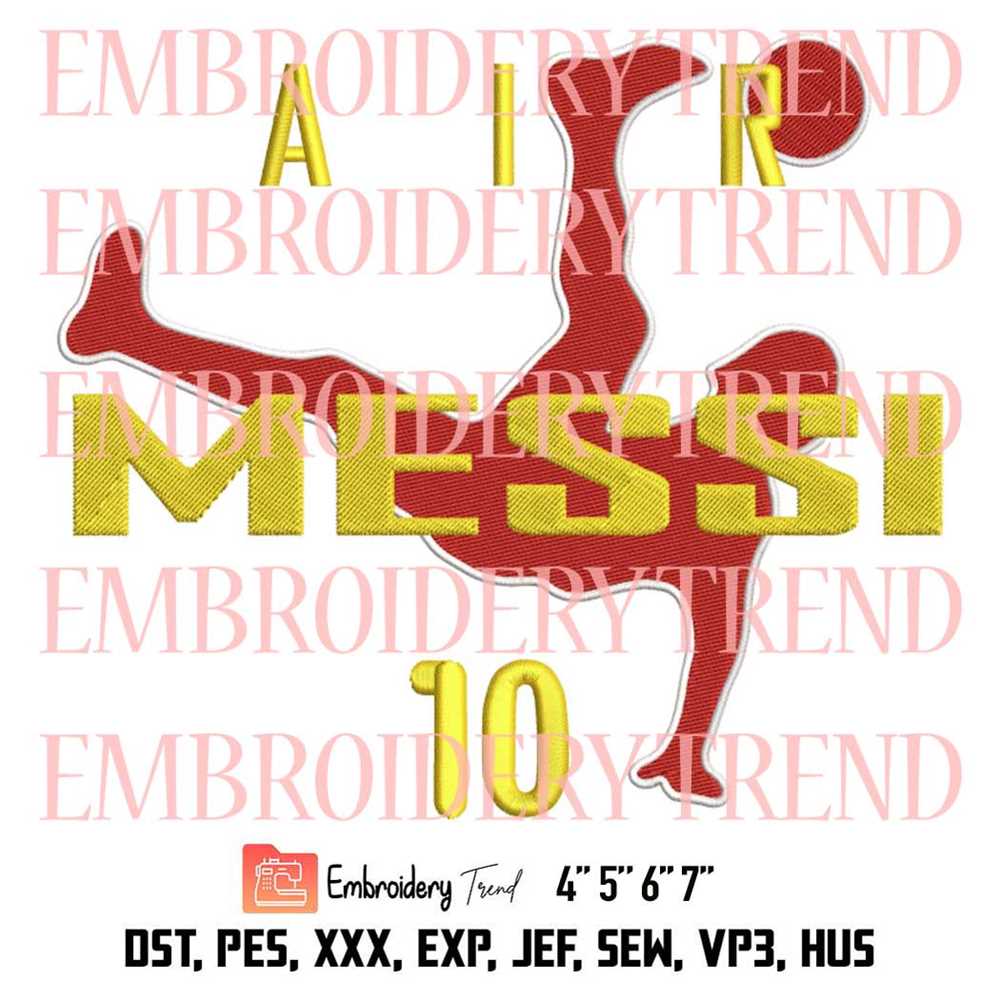 Legend Lionel Messi Argentina Embroidery, Air Messi M10 Embr | Inspire ...