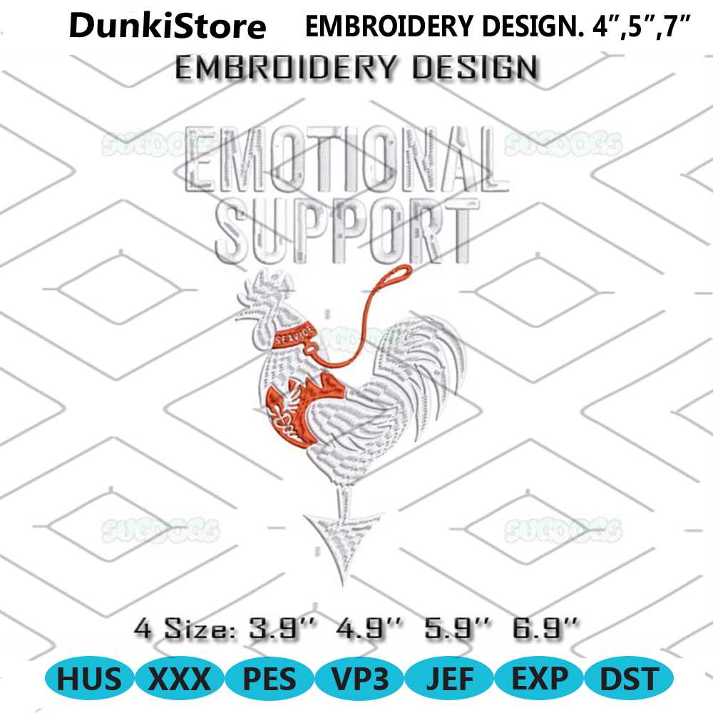 Emotional Support Embroidery | Inspire Uplift