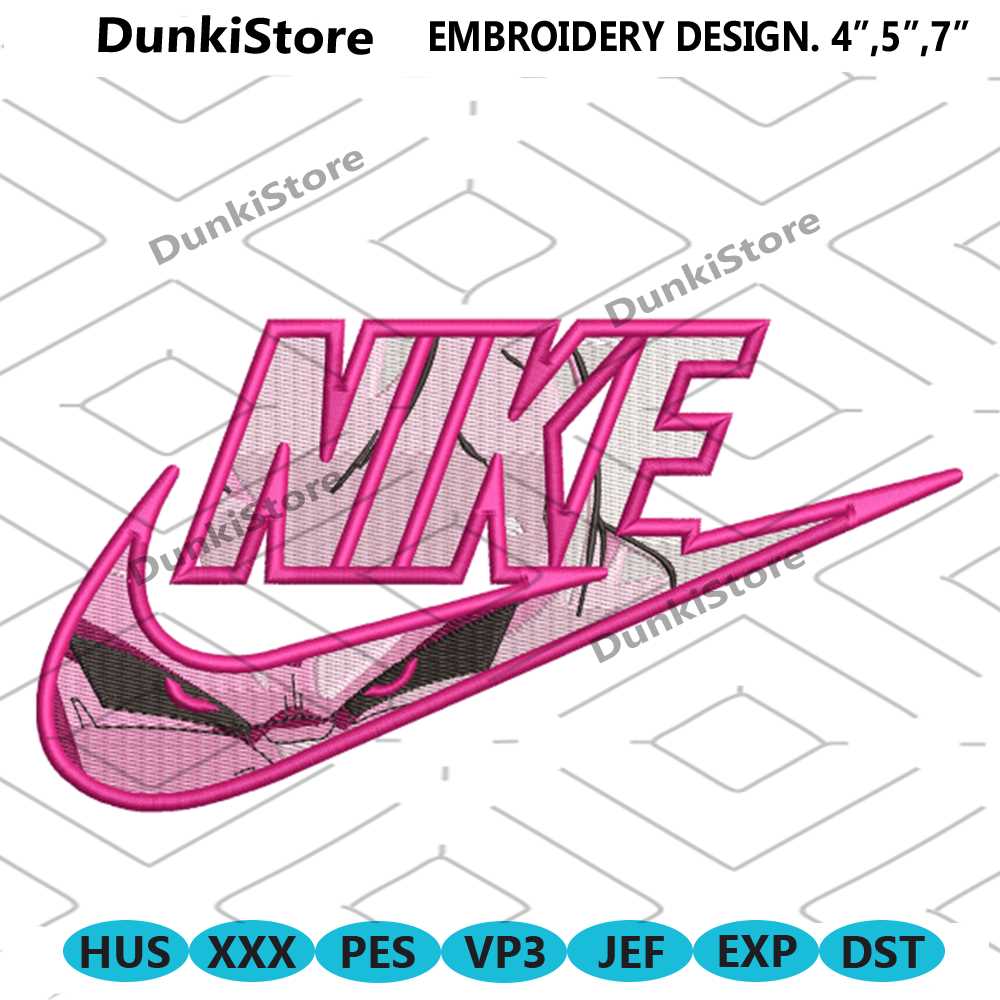 Kid Boo x Nike Logo Embroidery Design Instant Download File | Inspire ...