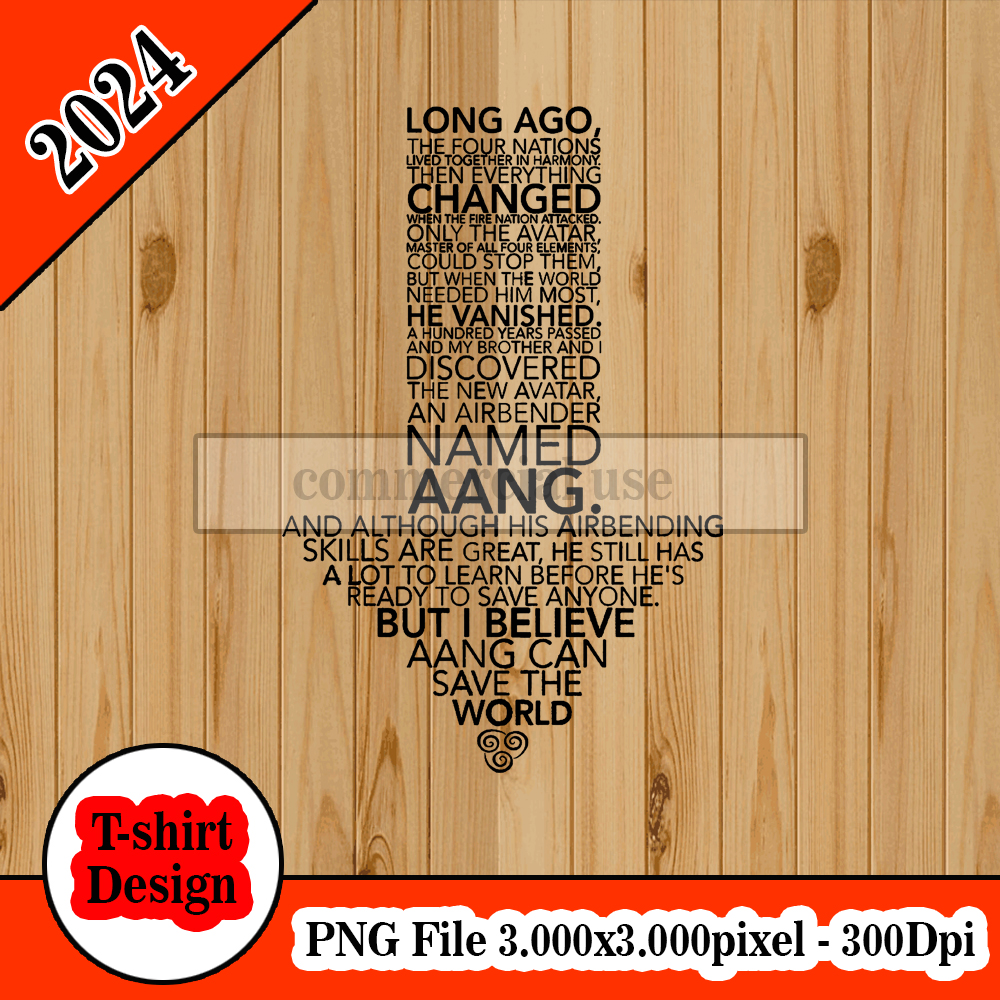Avatar Monologue intro tshirt design PNG higt quality 300dpi | Inspire ...