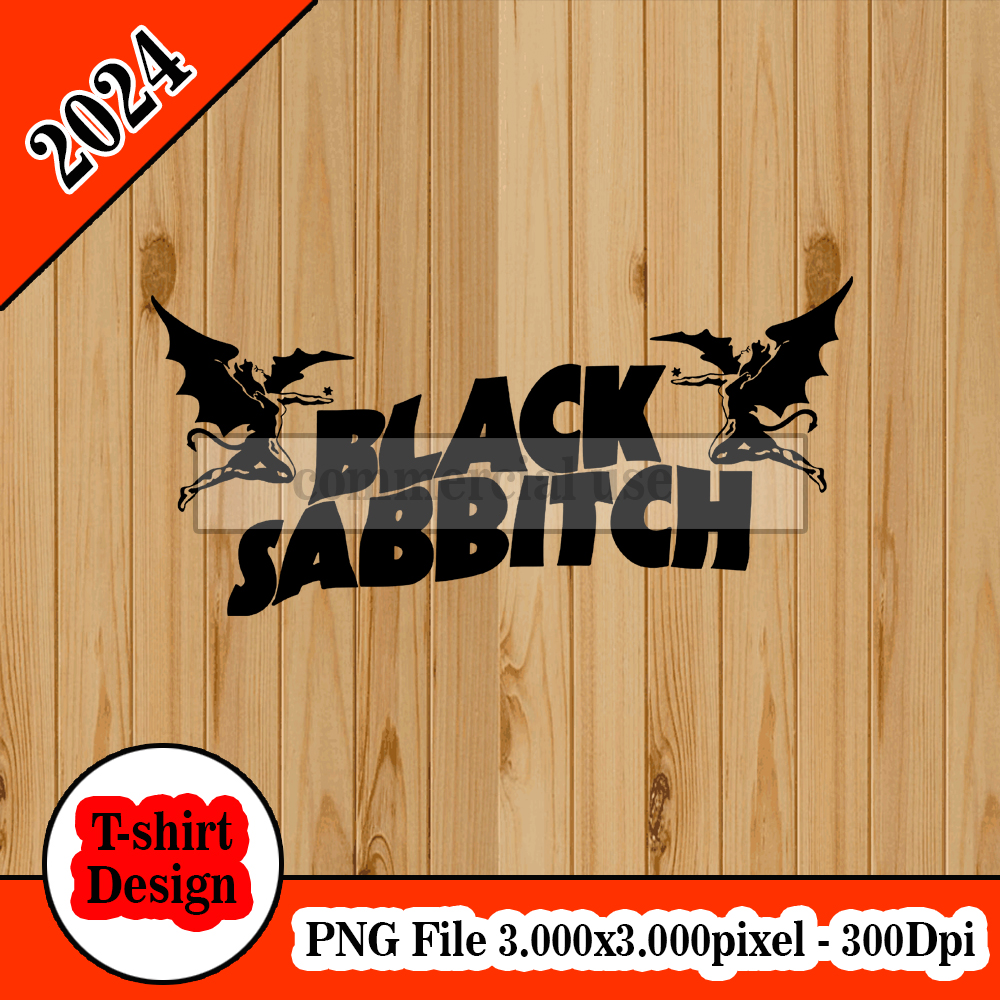 black sabbath logo tshirt design PNG higt quality 300dpi dig | Inspire ...