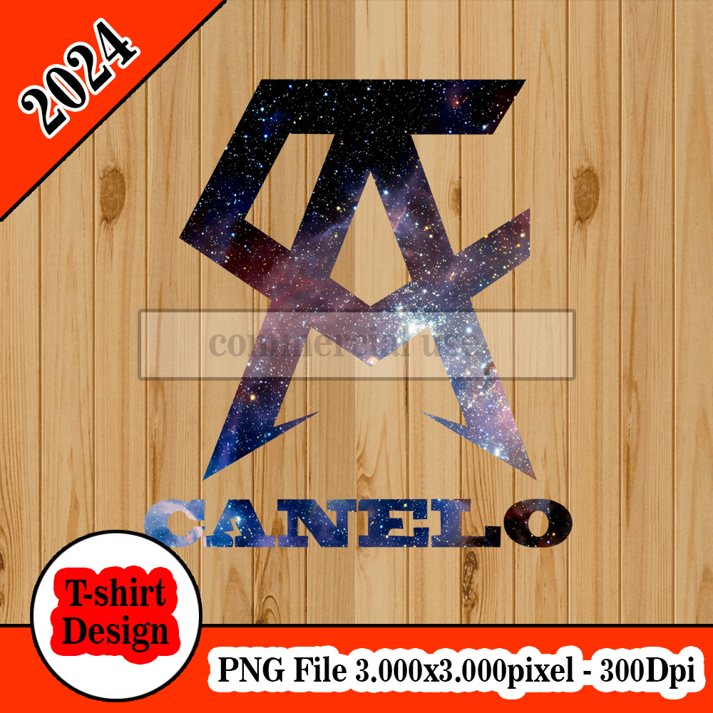 Canelo Alvarez Logo galaxy tshirt design PNG higt quality 30 - Inspire ...