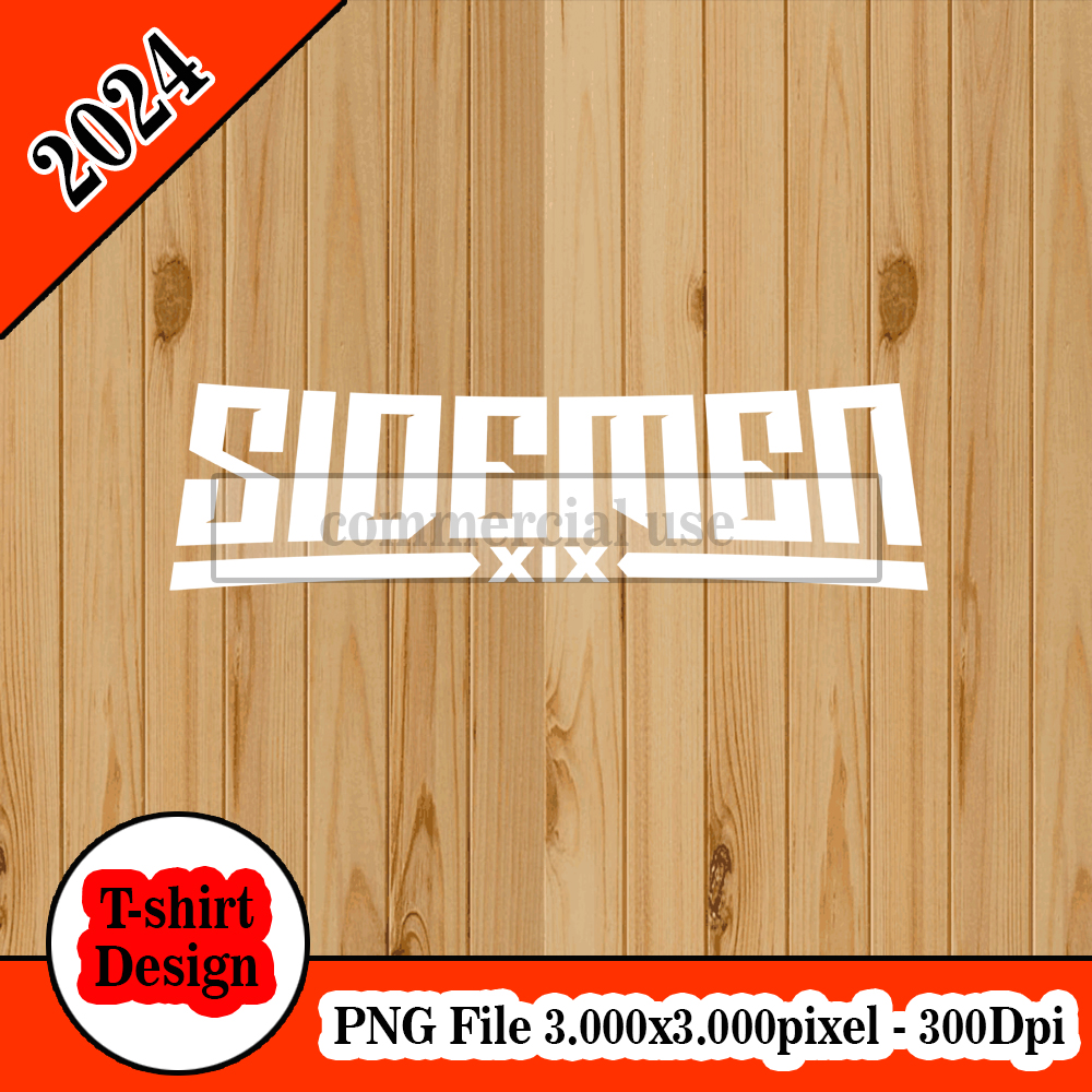 Sidemen tshirt design PNG higt quality 300dpi digital file i - Inspire ...