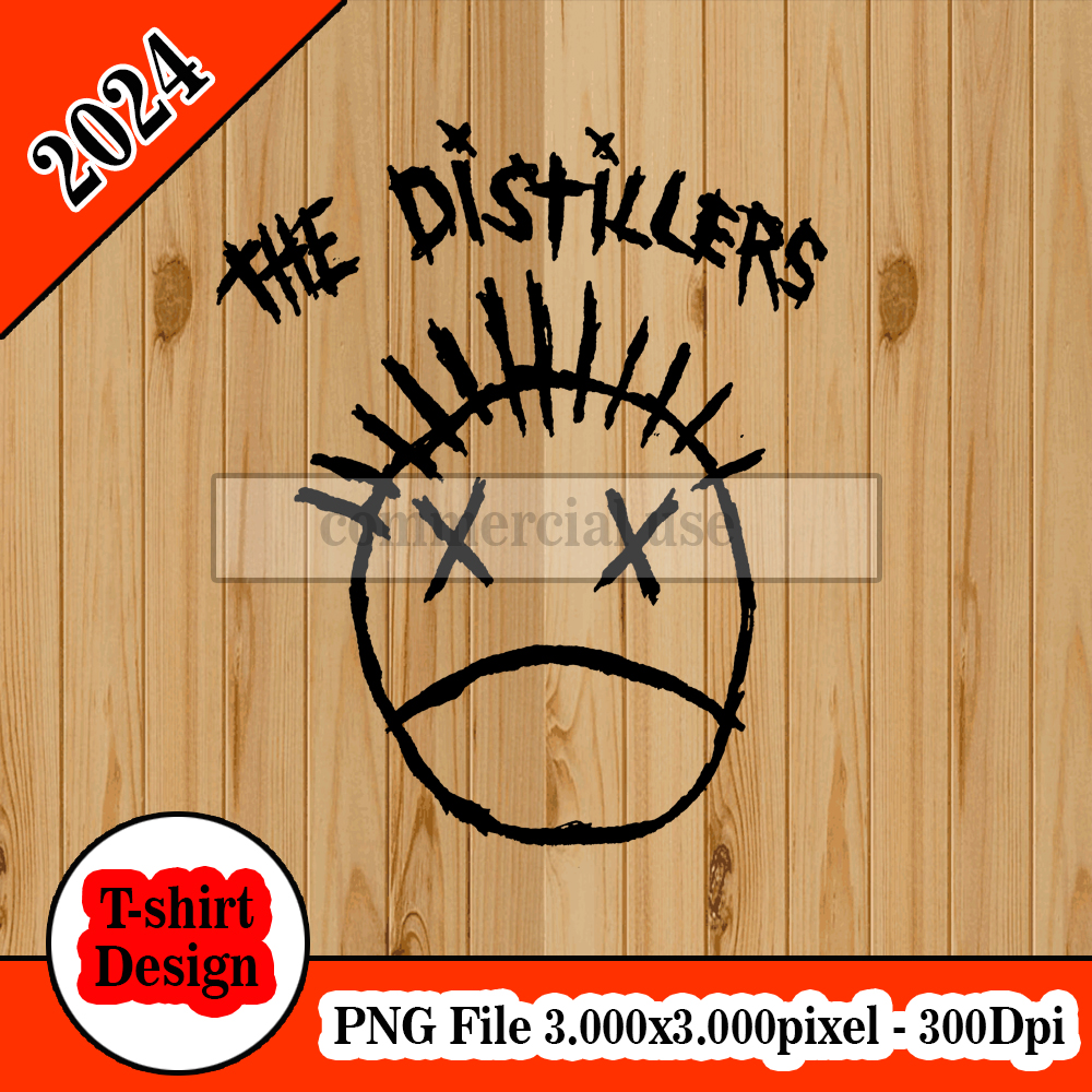 The Distillers logo tshirt design PNG higt quality 300dpi d | Inspire ...