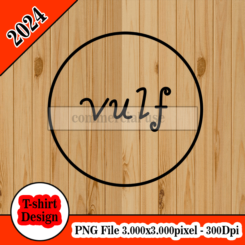 vulf logo tshirt design PNG higt quality 300dpi digital file | Inspire ...