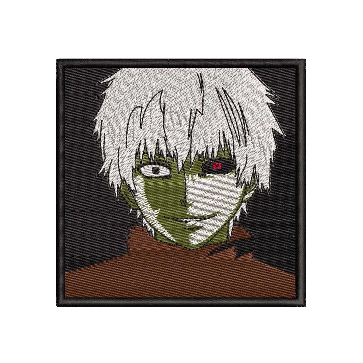 Ken Kaneki Tokyo Ghoul Embroidery Design png | Inspire Uplift