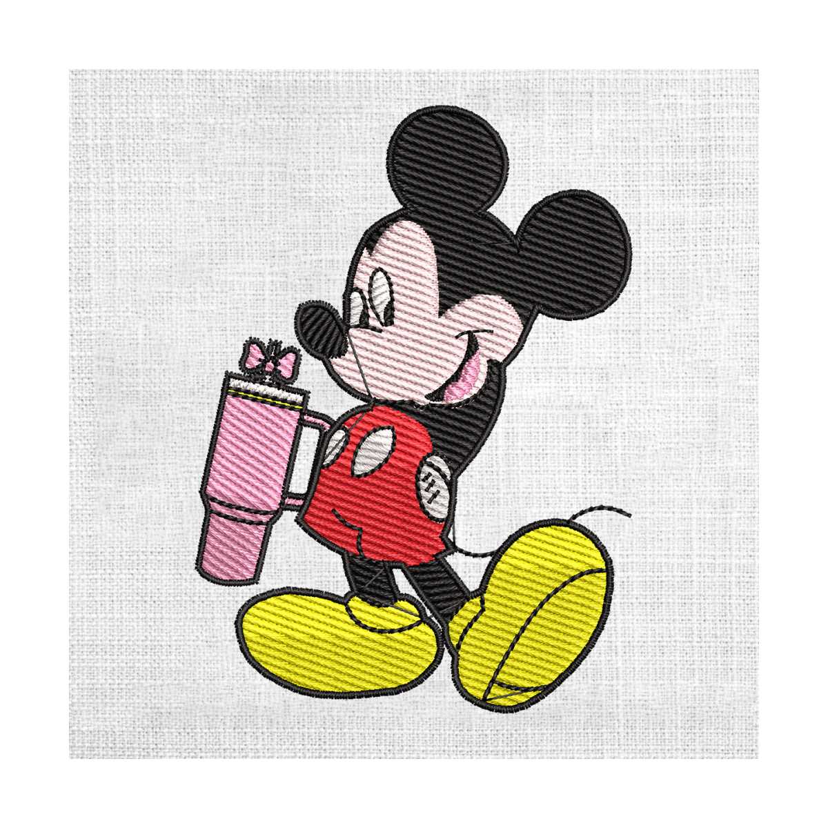 Mickey Mouse Stanley Cup Design Embroidery | Inspire Uplift