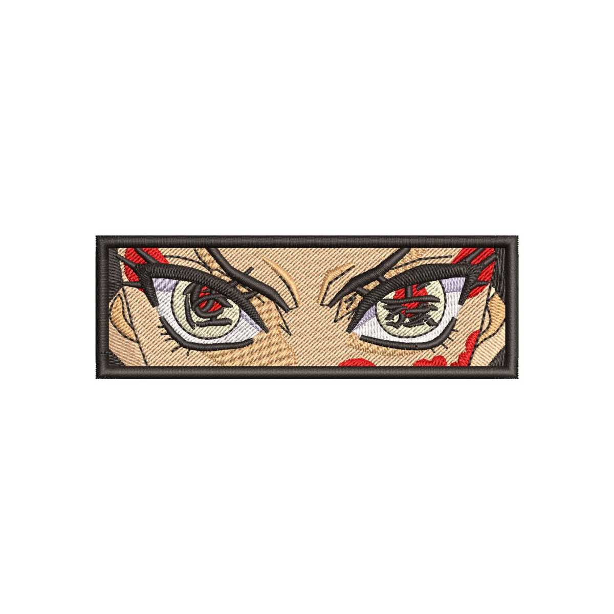 Daki Eyes Demon Slayer Embroidery Design File png - Inspire Uplift