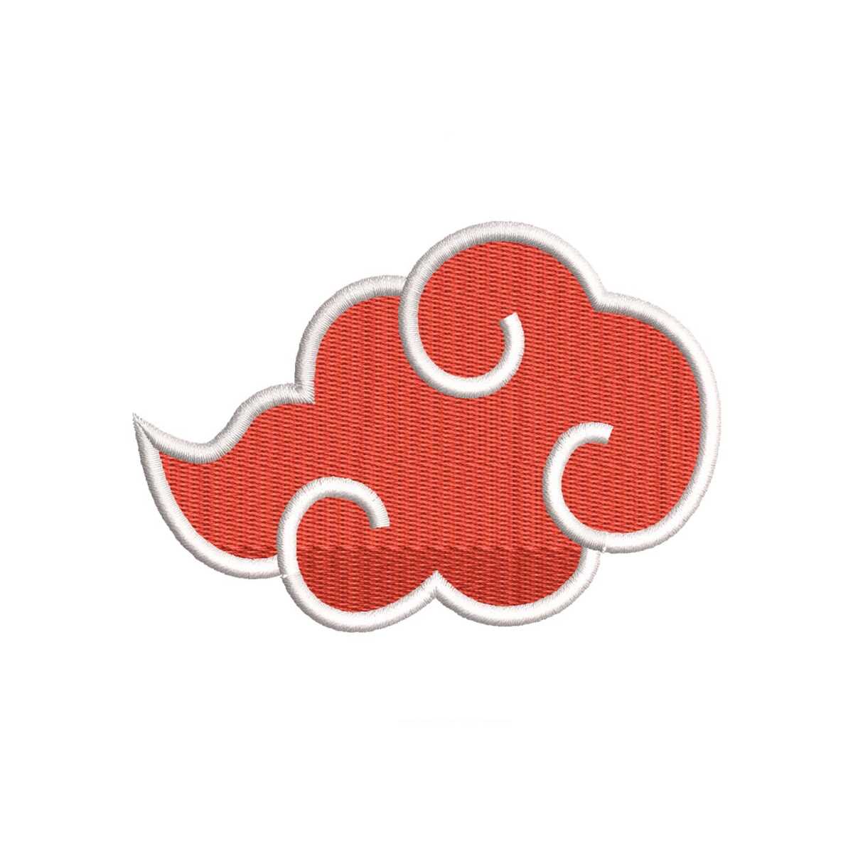 Embroidery Pattern Naruto Akatsuki Cloud png | Inspire Uplift
