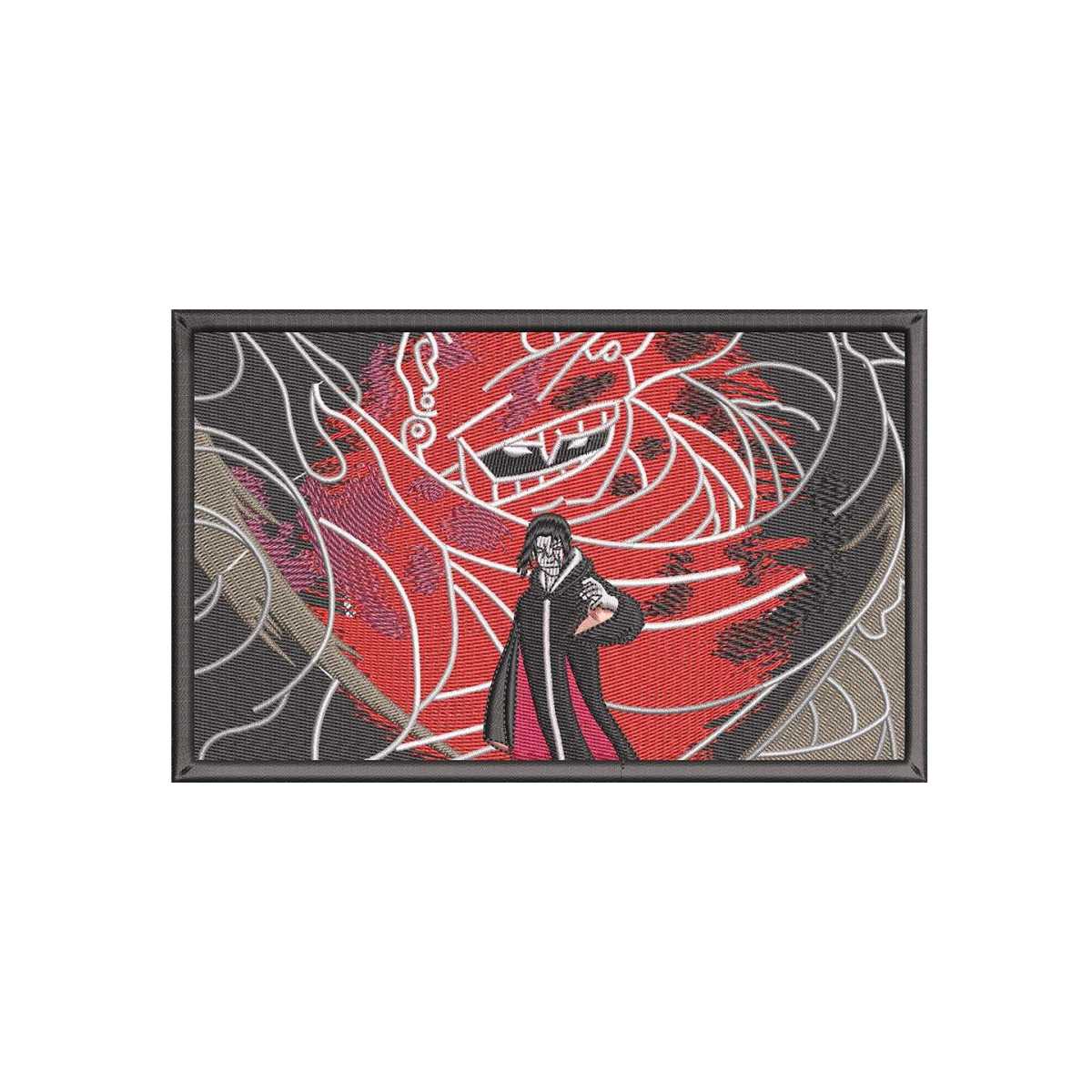 Itachi Sharingan Anime Embroidery Design png - Inspire Uplift
