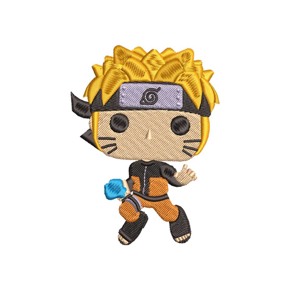 Naruto shippuden anime embroidery design png - Inspire Uplift