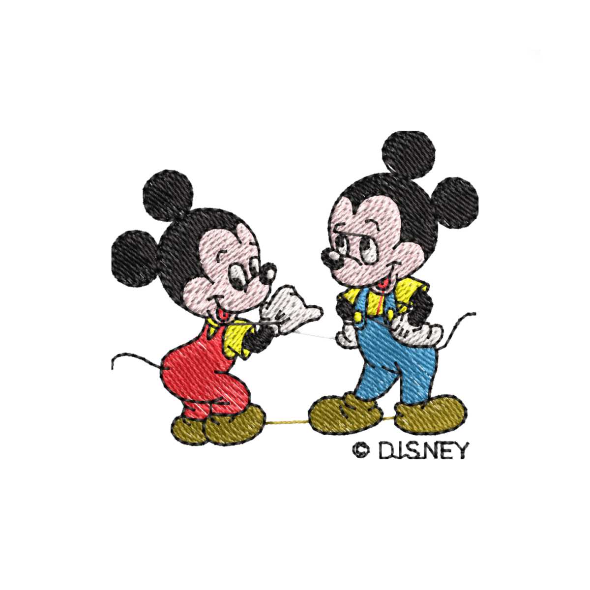 Disney Mickey Mouse Brother Embroidery | Inspire Uplift