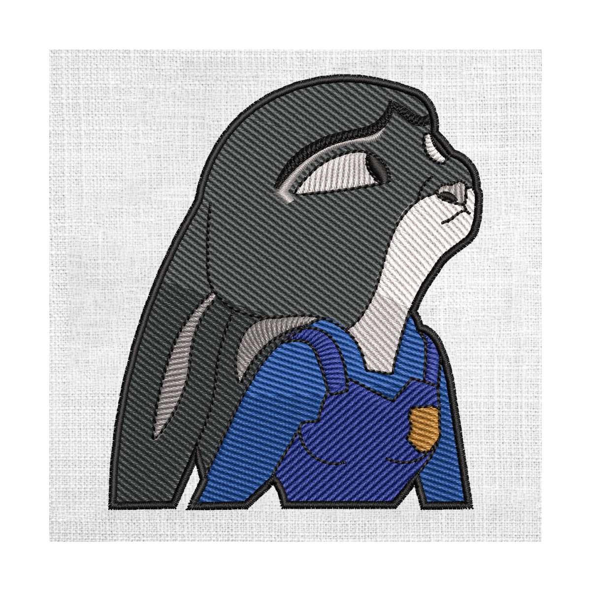 Judy Hopps Zootopia Police Officer Embroidery | Inspire Uplift