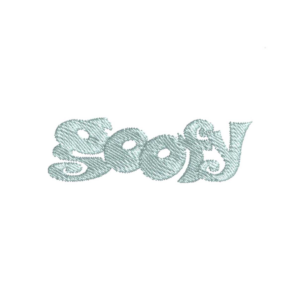Goofy Logo Embroidery Design Png | Inspire Uplift