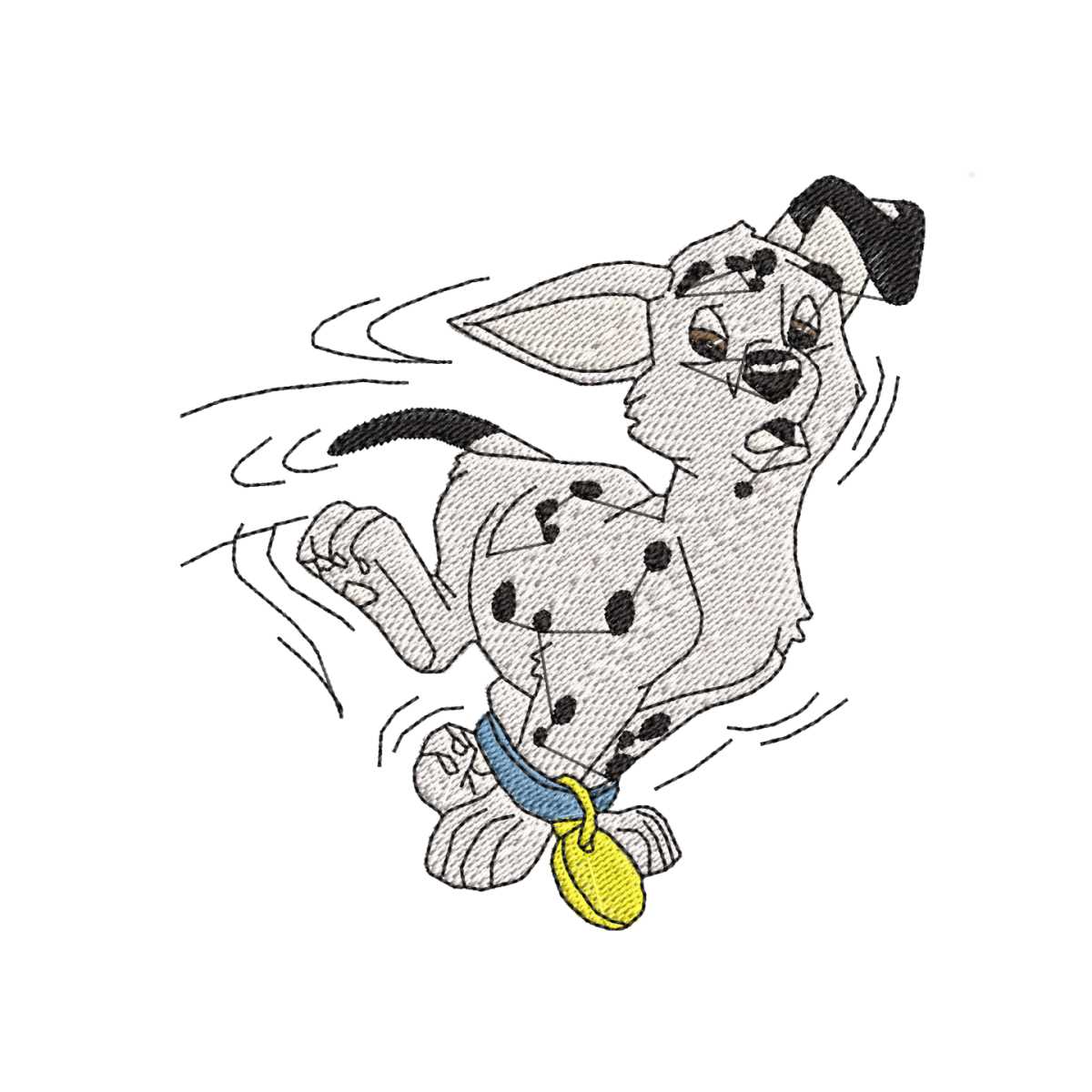 Muddle Dipstick Dalmatian Puppy Embroidery ,png | Inspire Uplift