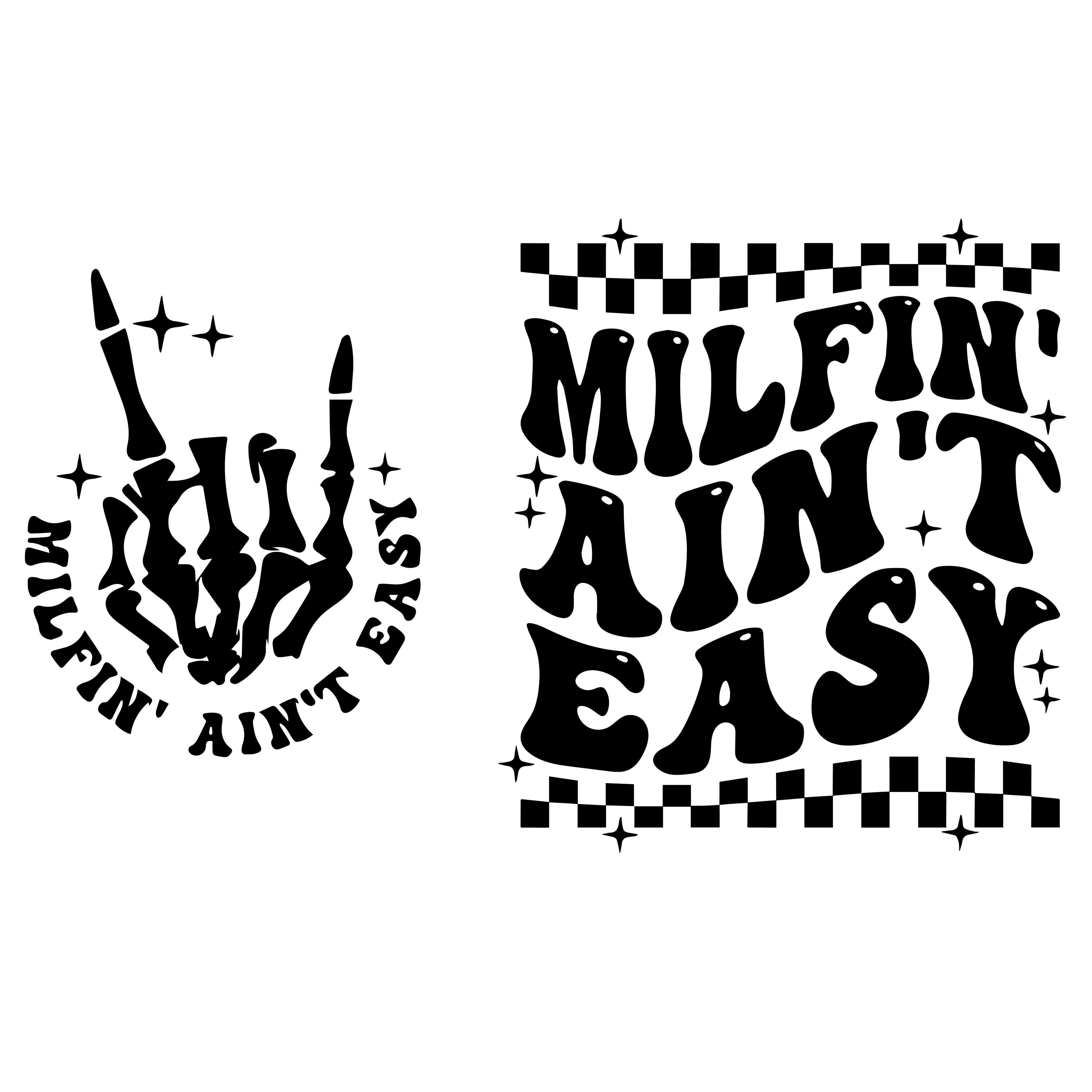 Milfin' Ain't Easy Svg, Milf Svg Cutting File, Funny Png Des | Inspire ...