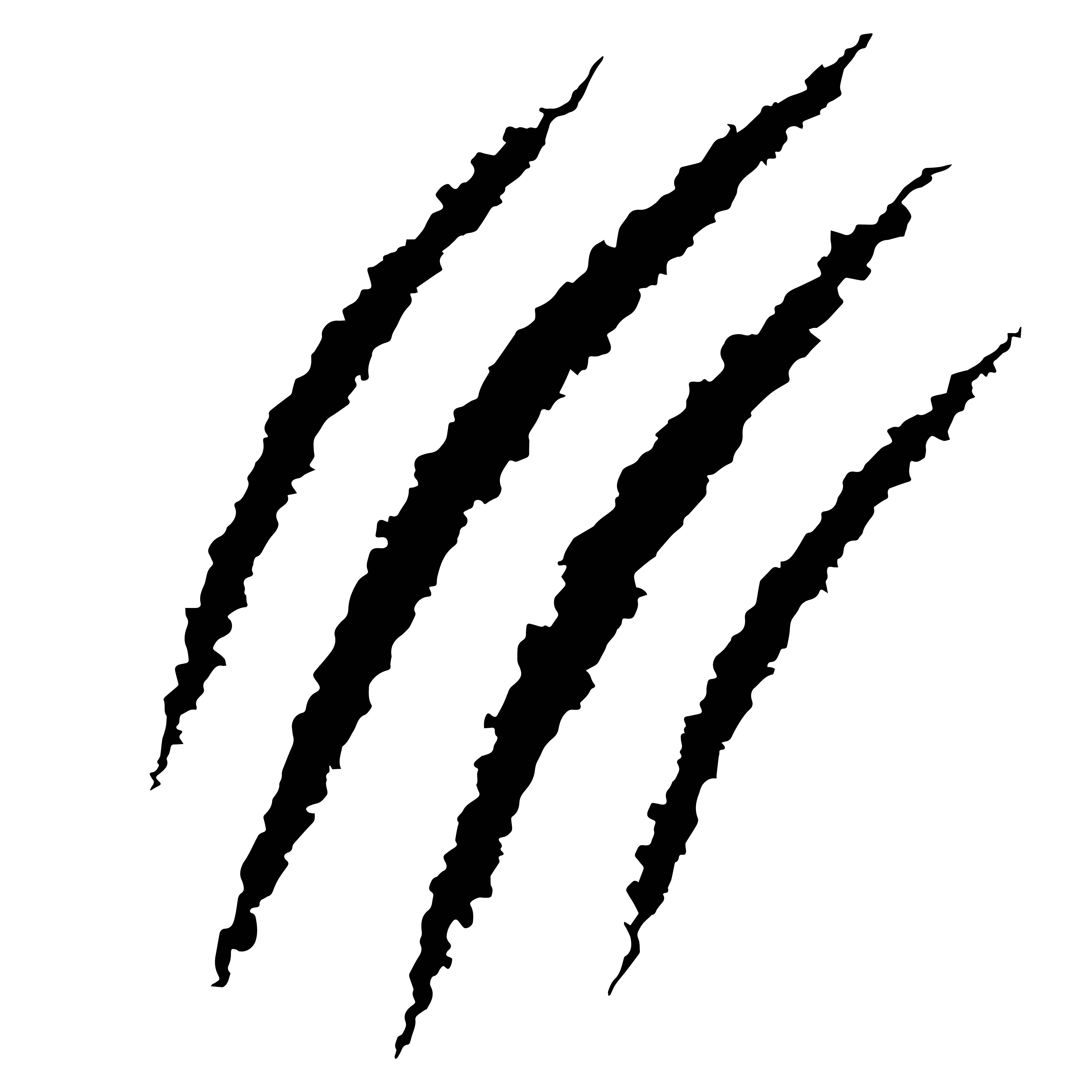 Claw Scratches SVG, Claw Mark svg, Tiger Scratch svg, Animal | Inspire ...