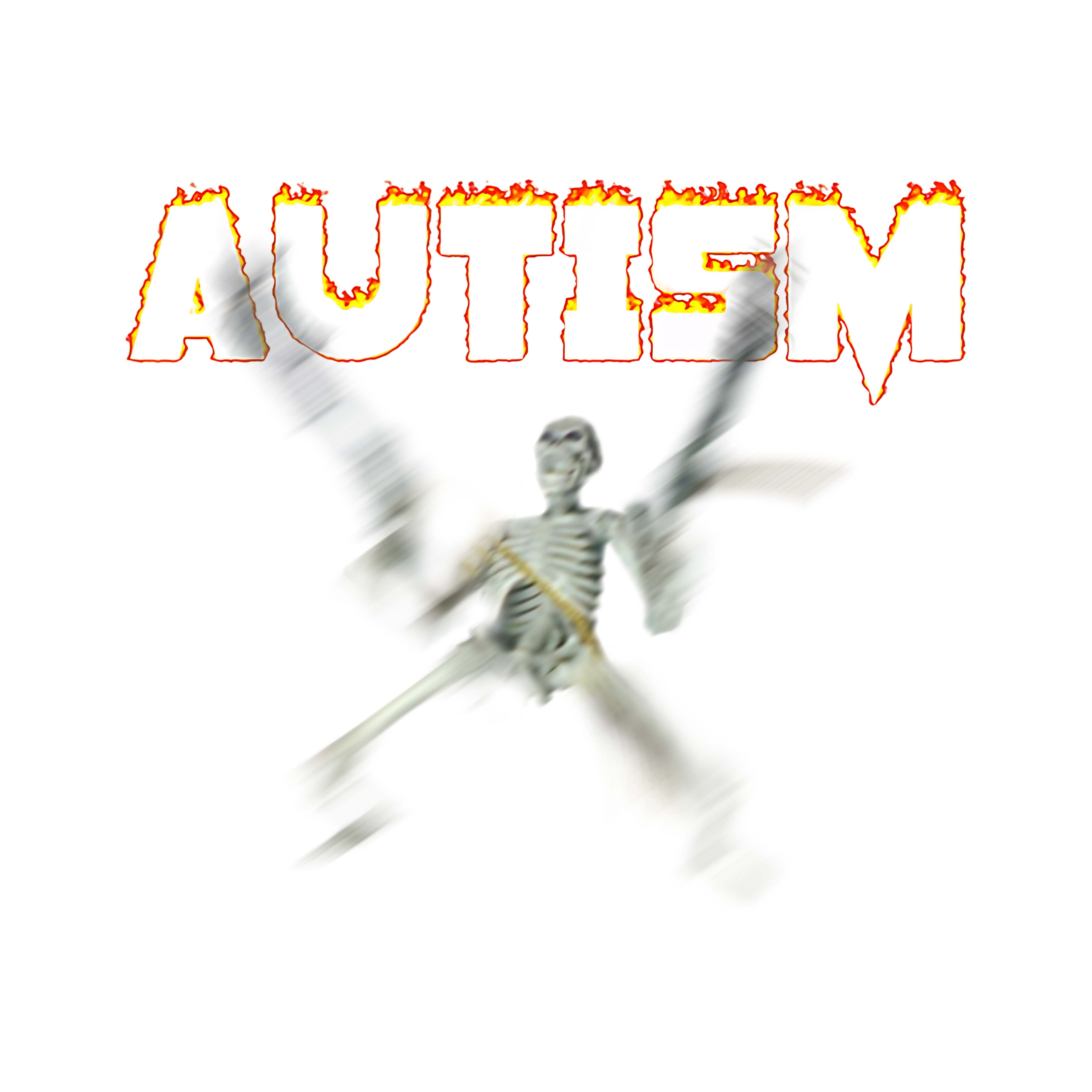 Autism Skeleton Meme Png, Digital Download | Inspire Uplift