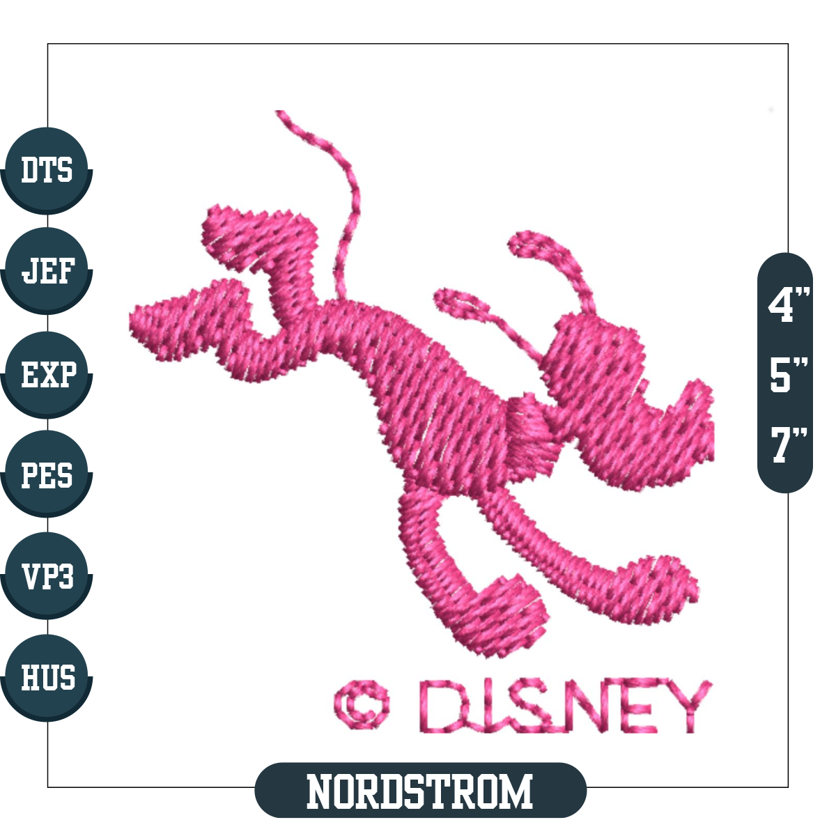 Disney Goofy Embroidery Design | Inspire Uplift