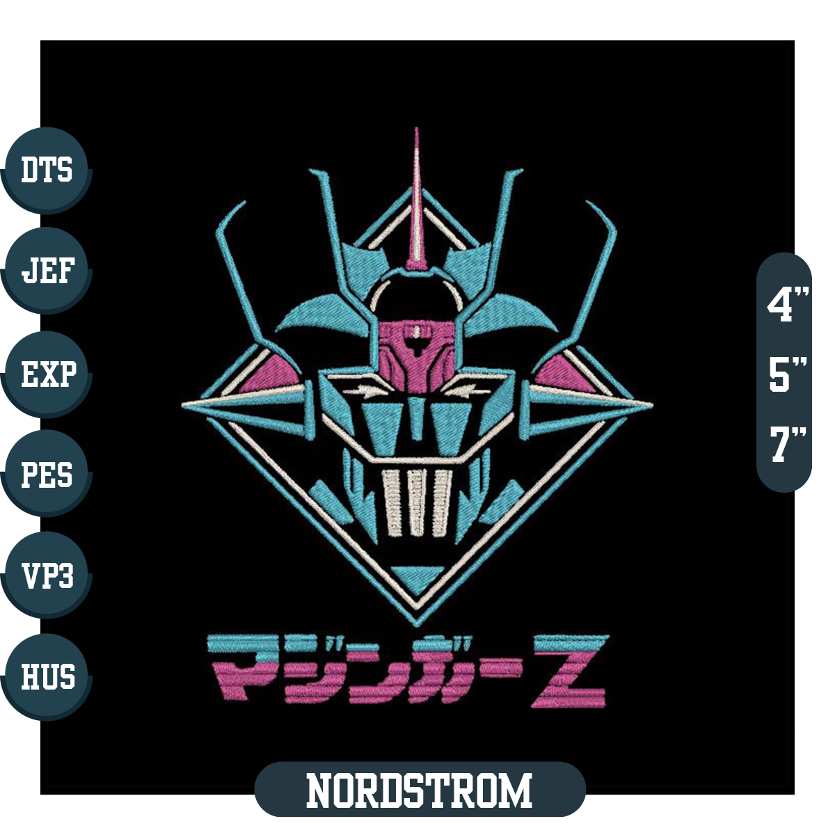 Gundam logo Embroidery Design, Gundam Embroidery, Embroidery | Inspire ...