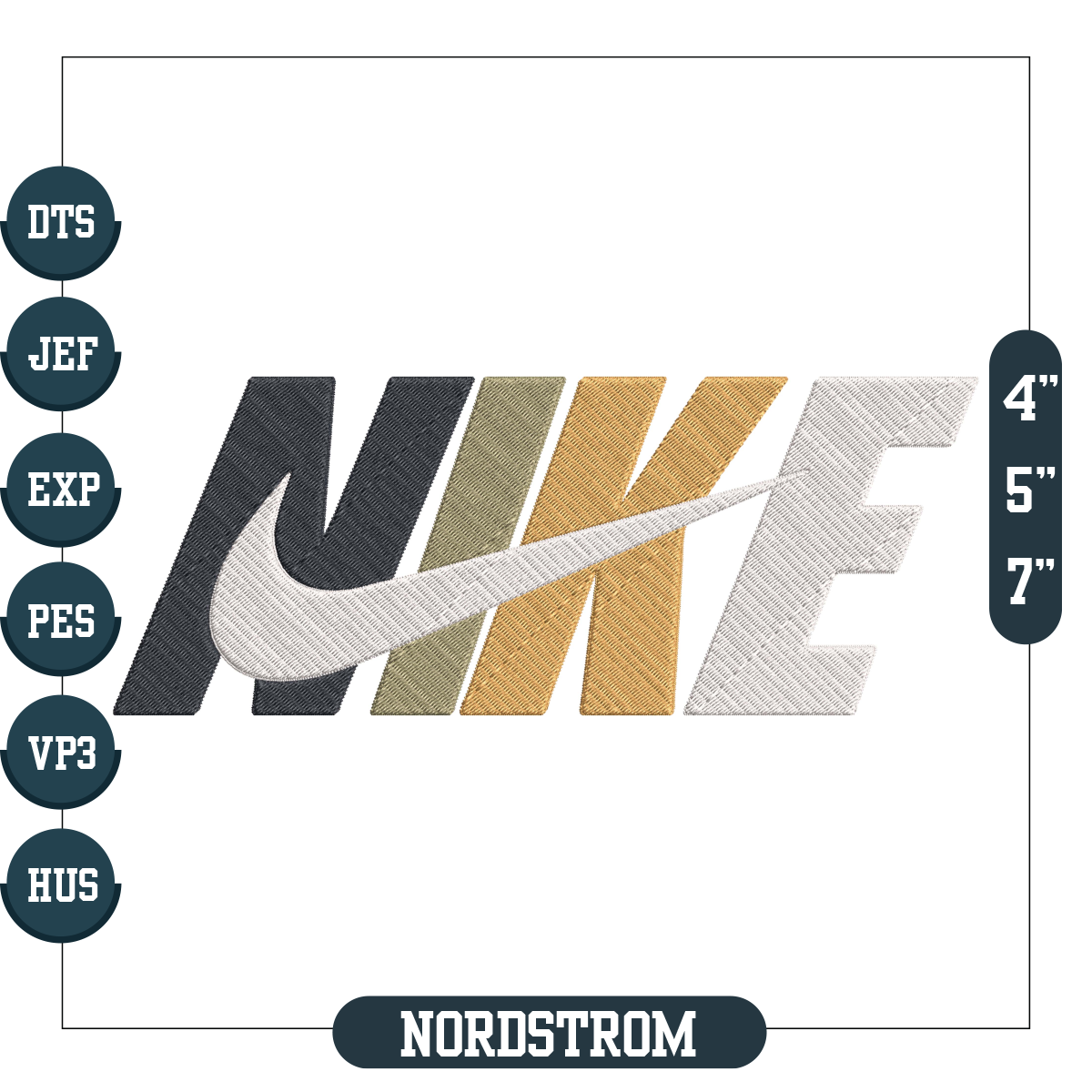 Nike Logo Design Embroidery Design,Embroidery Files, Digital | Inspire ...