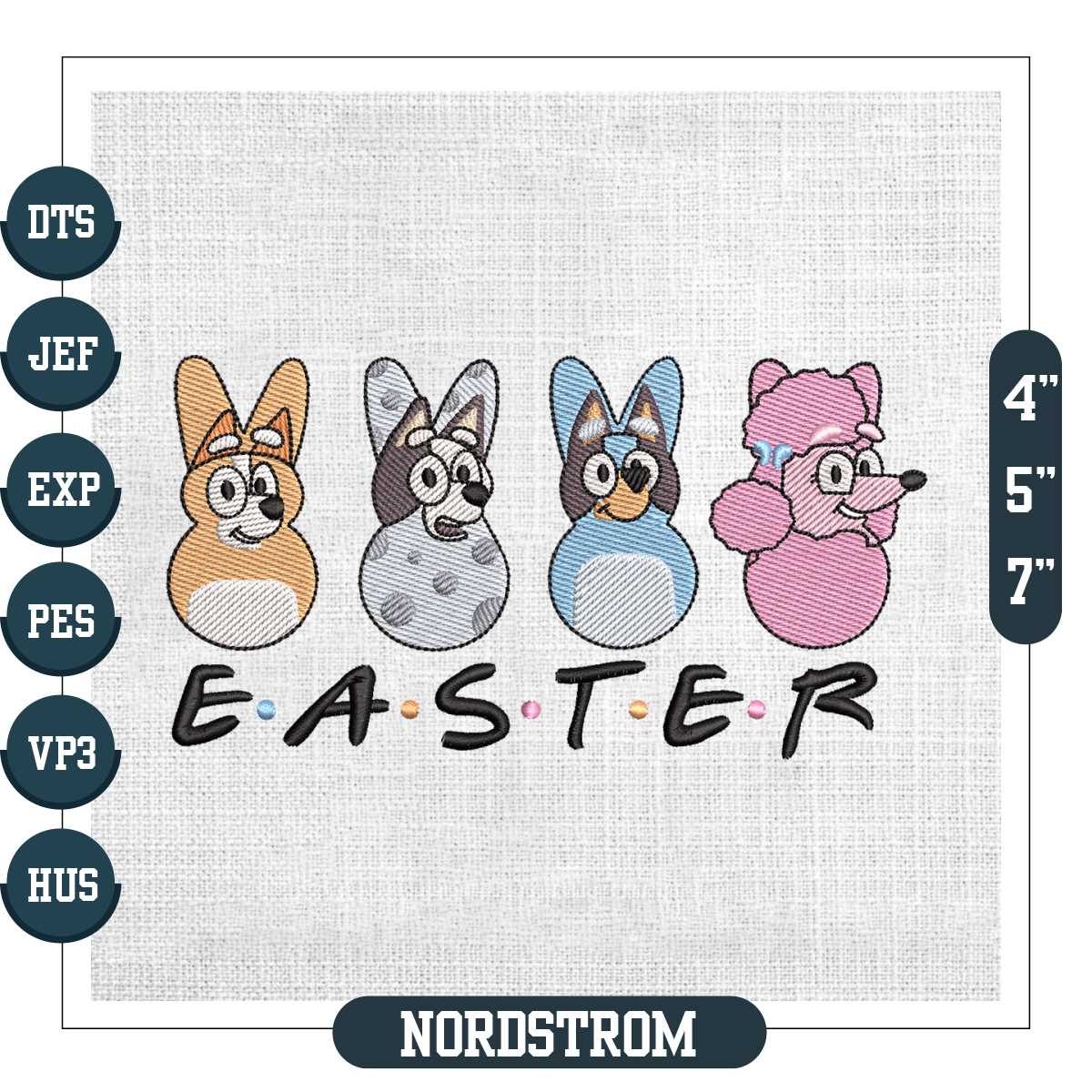Peeps Embroidery Design | Inspire Uplift