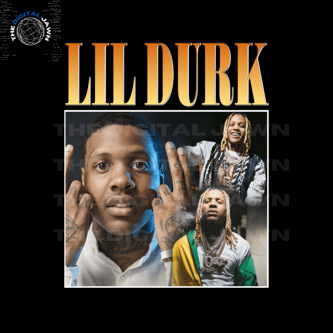 Lil Durk - T shirt Png - Bootleg T-shirt PNG - Shirt Design | Inspire ...
