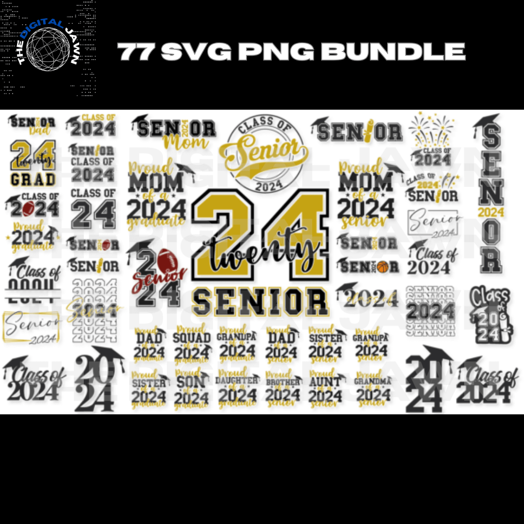 Svg File 2024 Graduation Class of 2024 Grad Png Cut file, Gr | Inspire ...