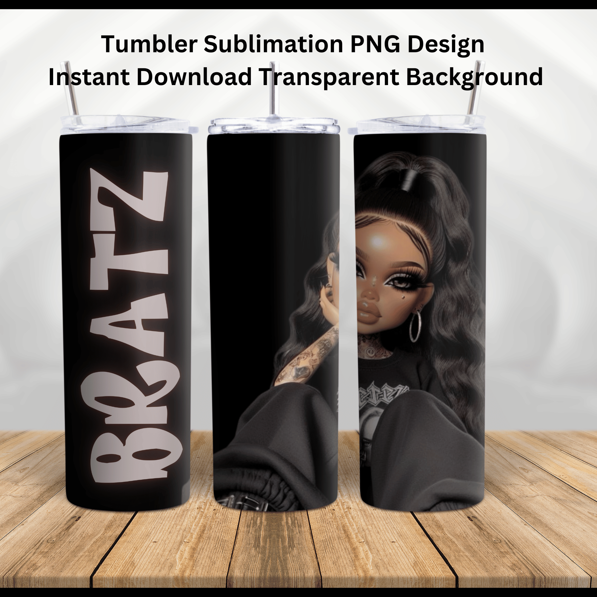 Bratz Doll 20oz Tumbler Wrap - Bratz Tumbler - Sublimation T | Inspire ...